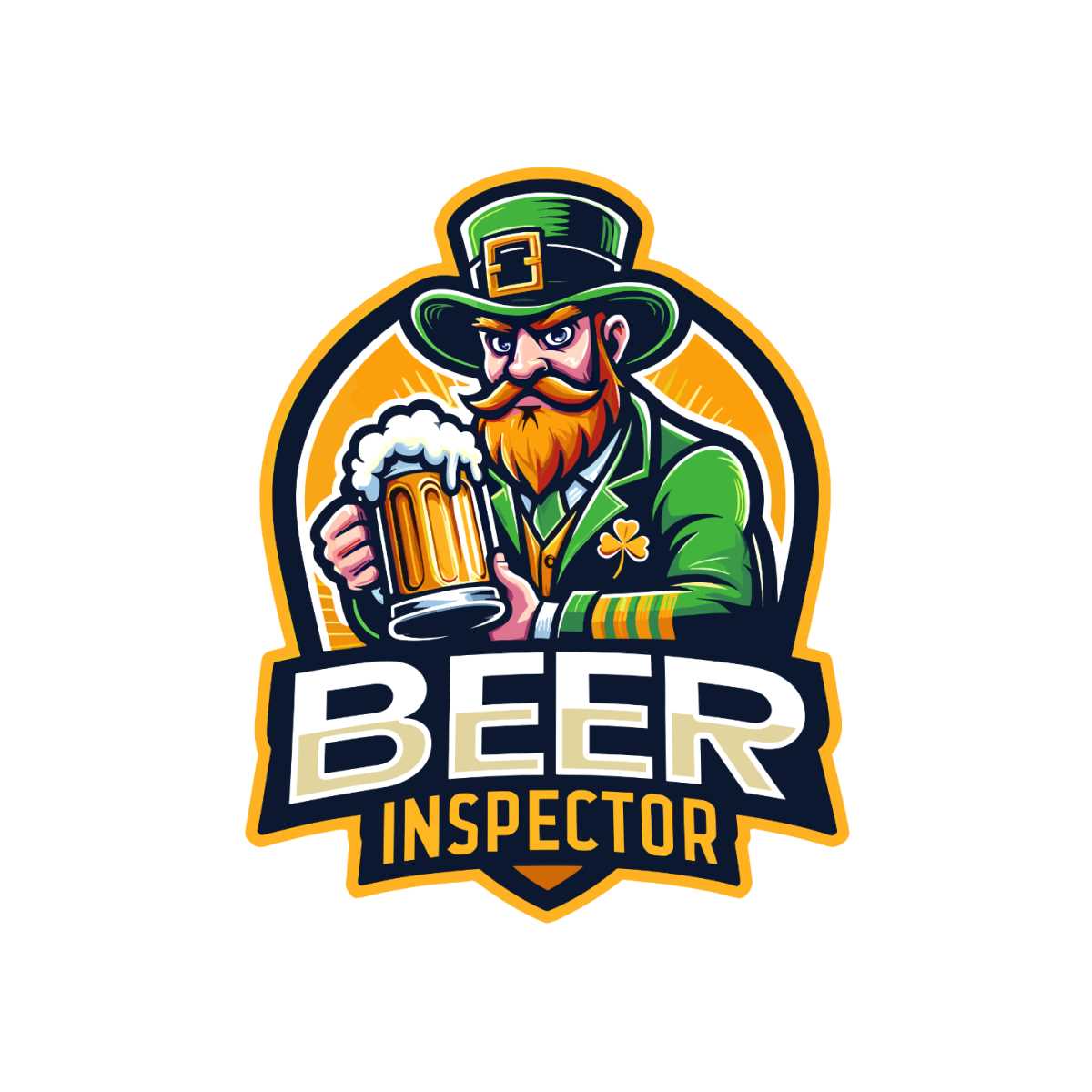Beer Inspector Png St Patrick Man Sublimation - Inspire Uplift