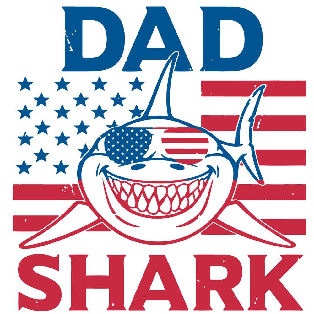 American Dad Shark Svg, Independence Svg, Shark Svg, America | Inspire ...