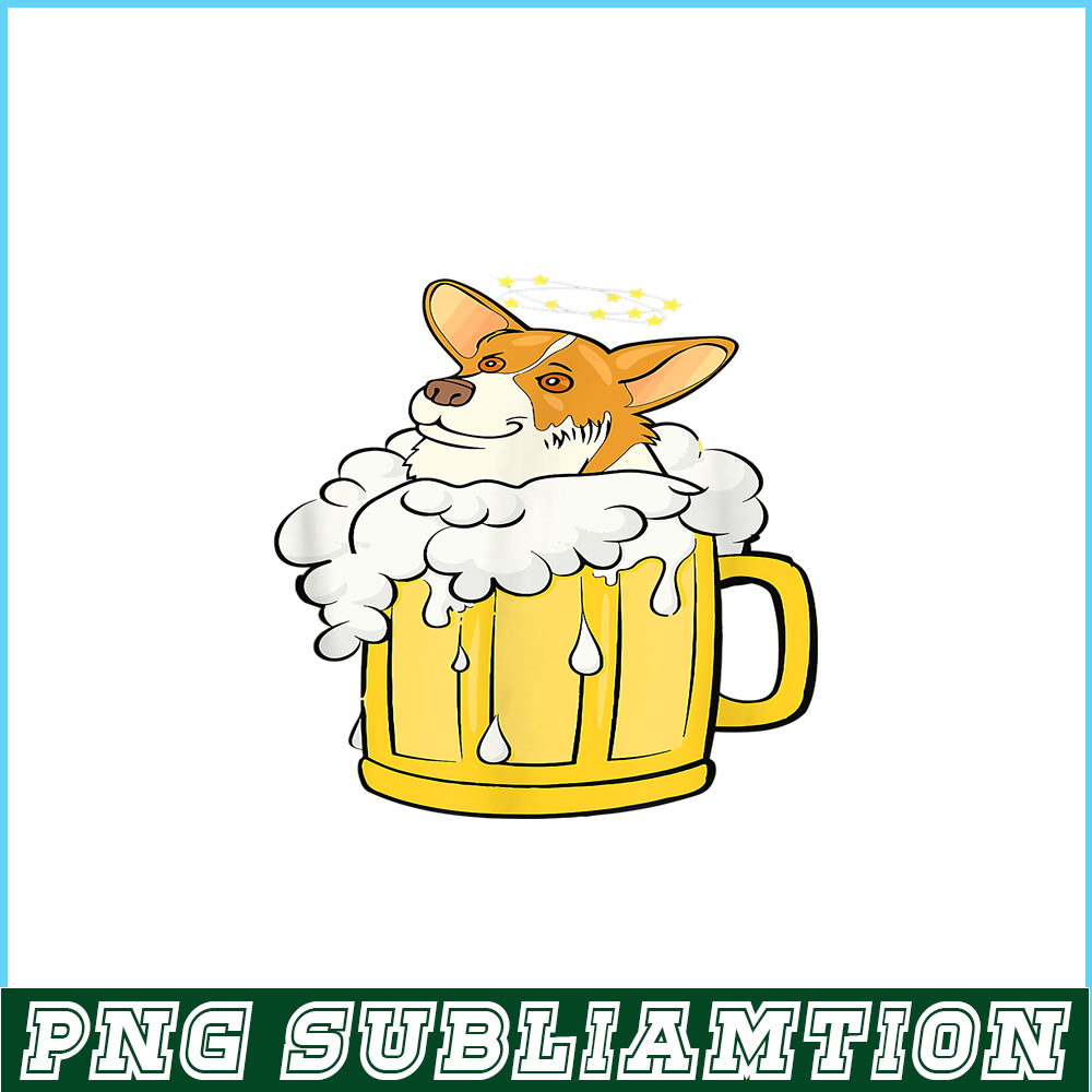 Corgi Dog Beer Drinking PNG Drinking Party PNG Corgi And Bee | Inspire ...