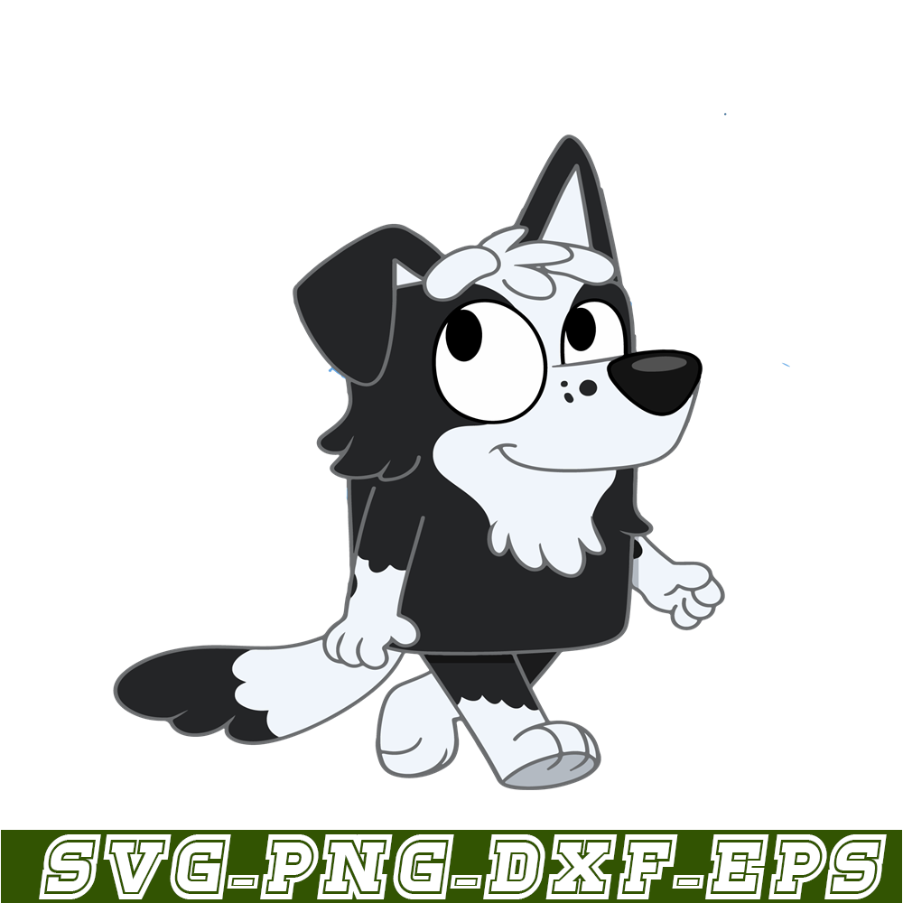 Mackenzie SVG PNG PDF Bluey Character SVG Bluey Cartoon SVG | Inspire ...