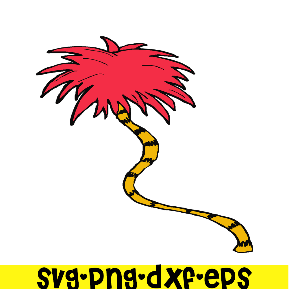 The Lorax Red Tree SVG, Dr Seuss SVG, Dr. Seuss' the Lorax S - Inspire ...