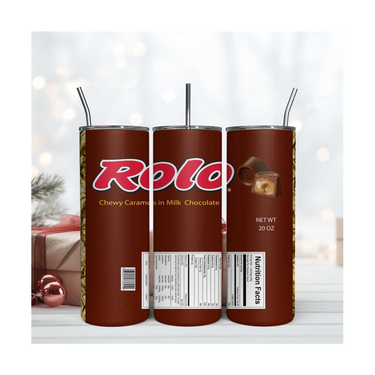 Rolo Chewy Caramels 20Oz Tumbler Wrap Sublimation Design, 20 | Inspire ...