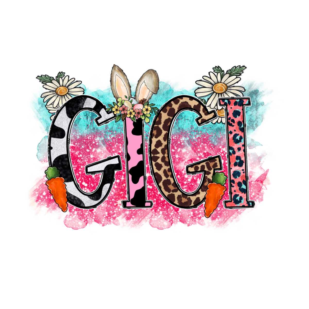Vintage Gigi Leopard Png File Gigi Rabbit Png Download File - Inspire ...