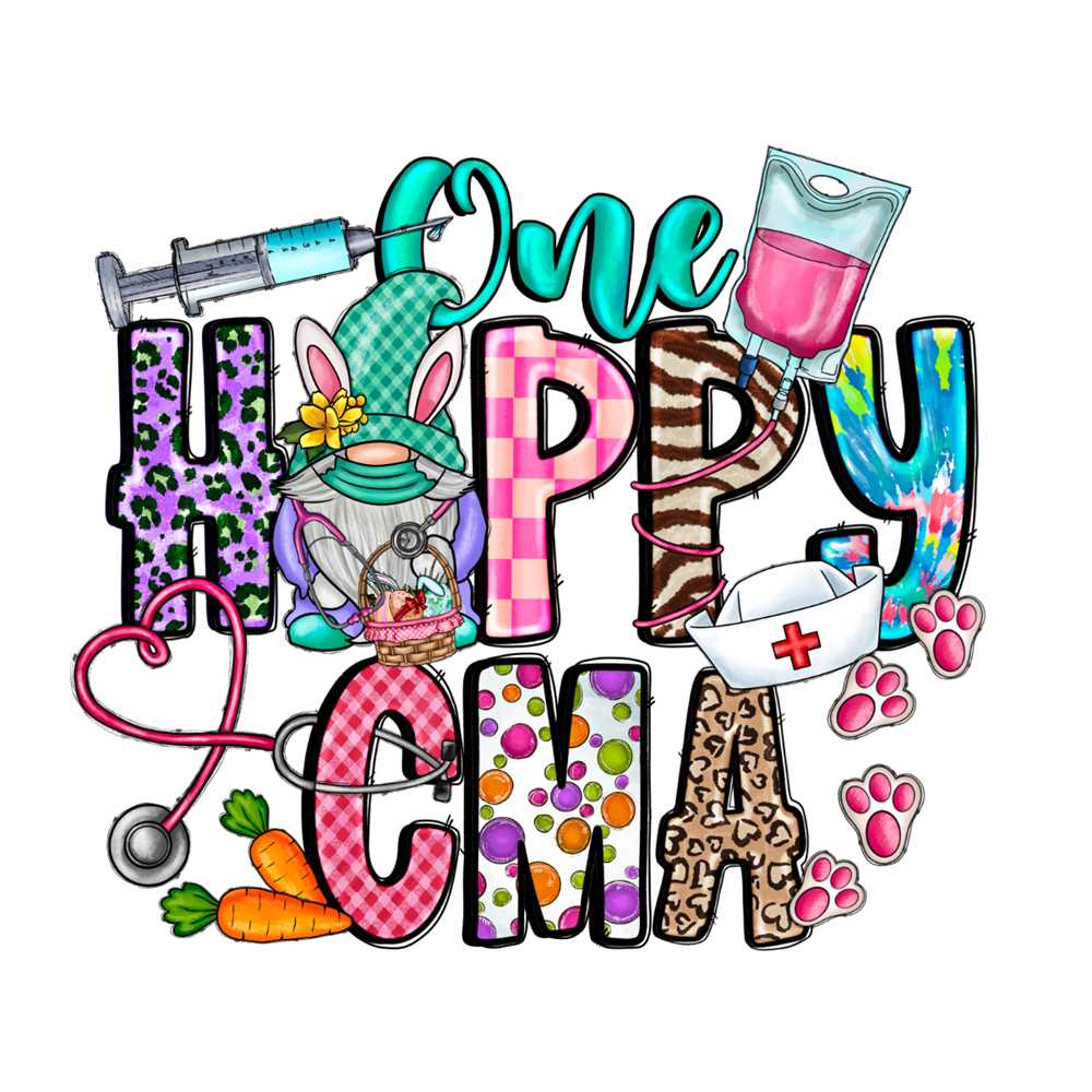 One Happy CMA Png File Download Digital Png Sublimation - Inspire Uplift