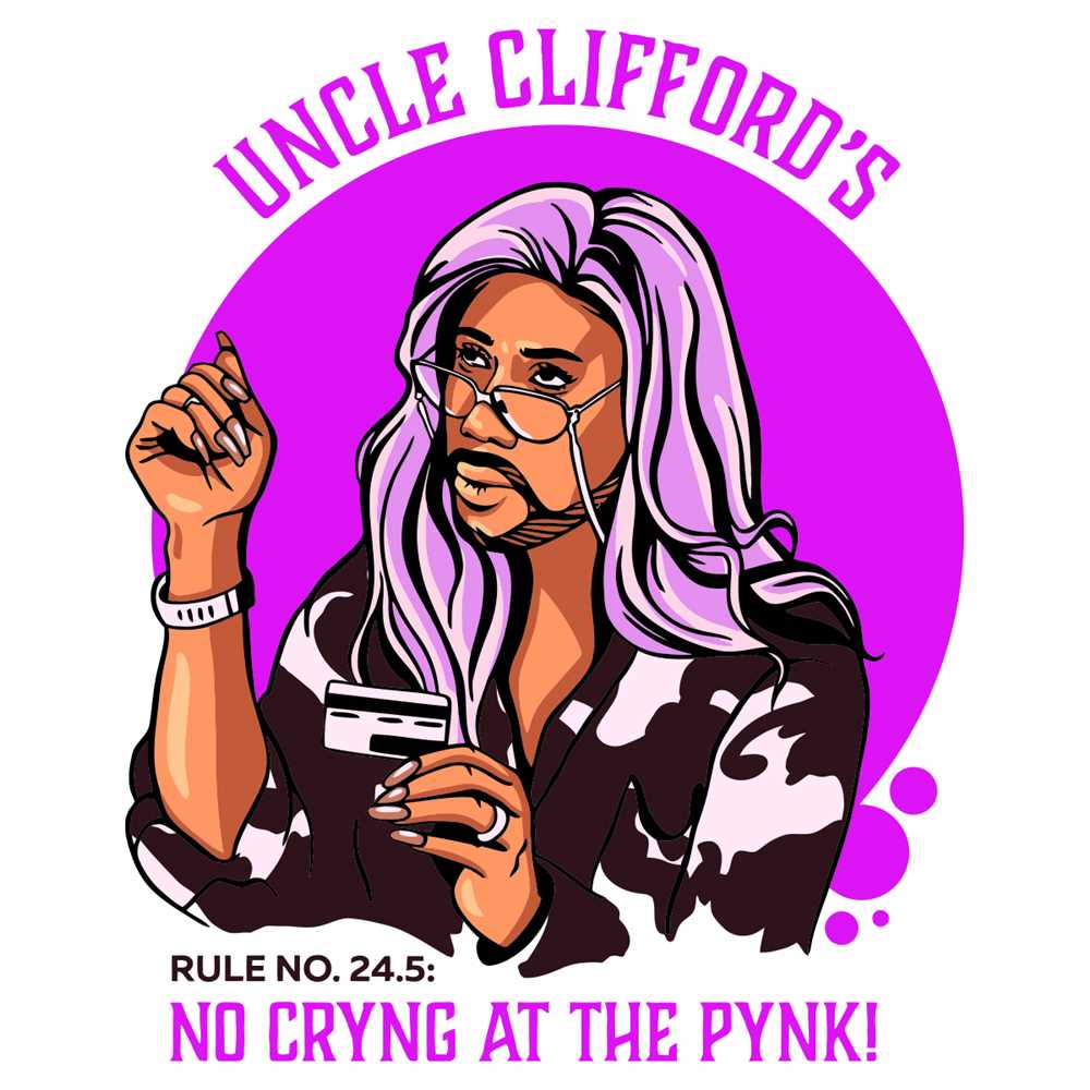 Uncle Cliffords No Crying At The Pynk Svg, Trending Svg, Unc - Inspire ...