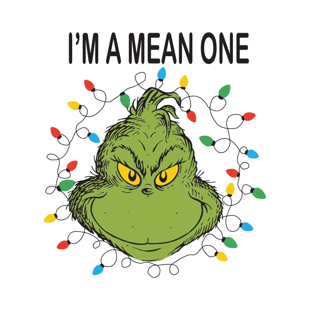 I Am A Mean One Svg, Christmas Svg, Grinch Christmas Svg, Gr | Inspire ...