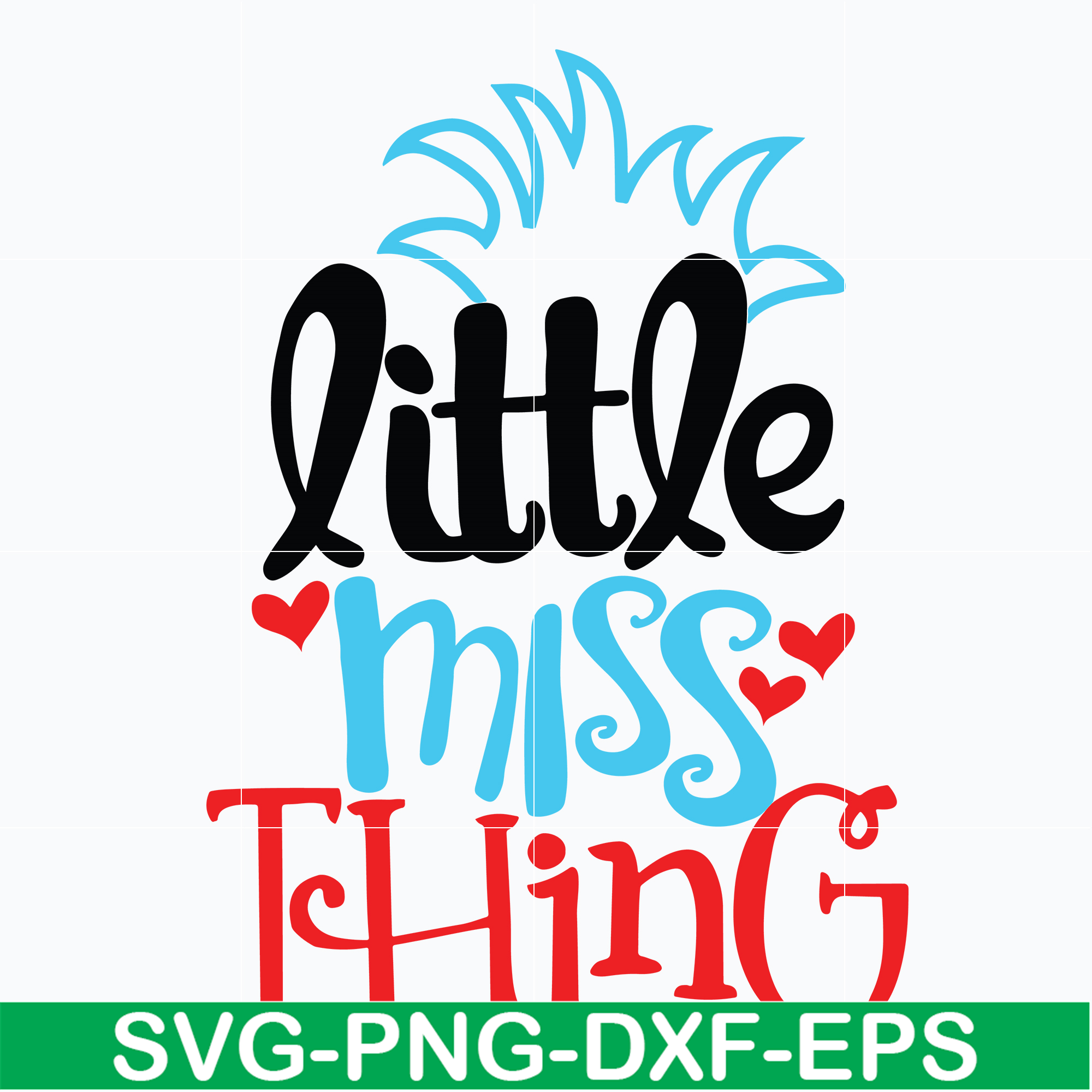 Little miss thing svg, dr seuss svg, dr svg, png, dxf, eps d | Inspire ...