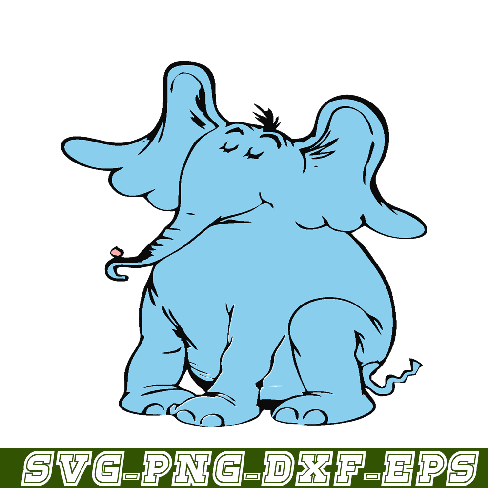 The Horton Elephent SVG, Dr Seuss SVG, Dr Seuss' The Lorax S | Inspire ...