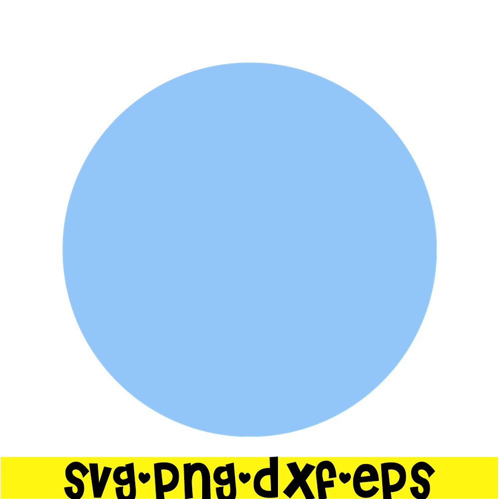 Bluey Circle SVG PNG DXF EPS Bluey Color SVG Bluey Icon SVG - Inspire ...