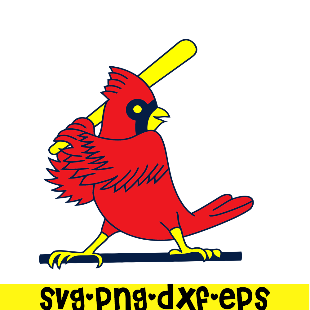 St. Louis Cardinals Red Bird SVG, Major League Baseball SVG, - Inspire ...