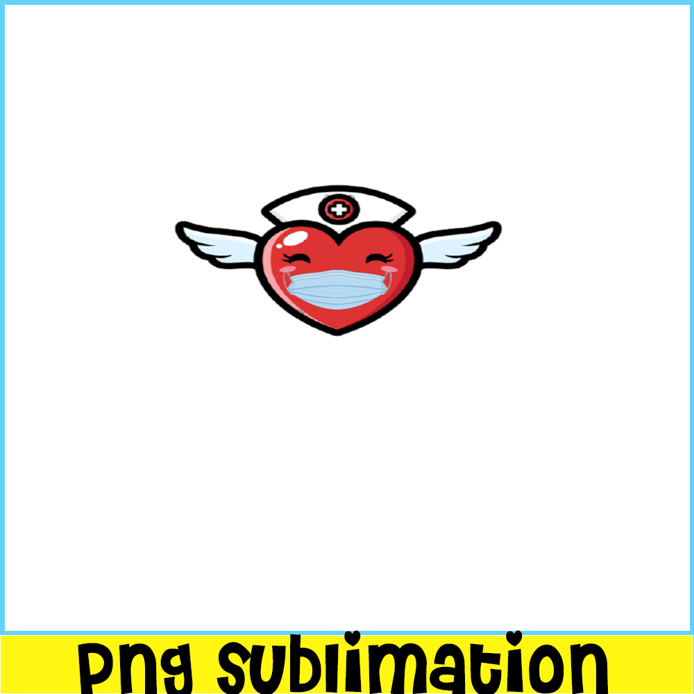 Heart Wearing a Mask PNG, Sweet Valentine PNG, Valentine Hol | Inspire ...