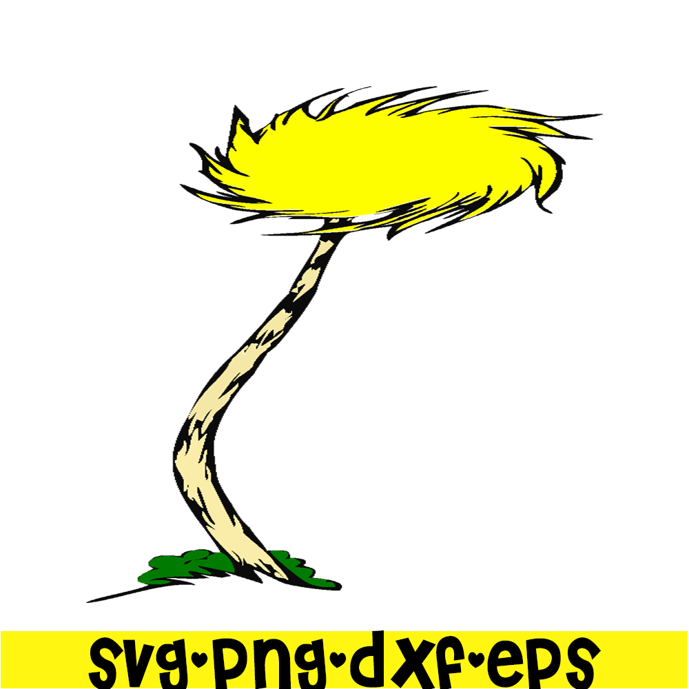 The Yellow Tree SVG, Dr Seuss SVG, Dr. Seuss' the Lorax SVG | Inspire ...