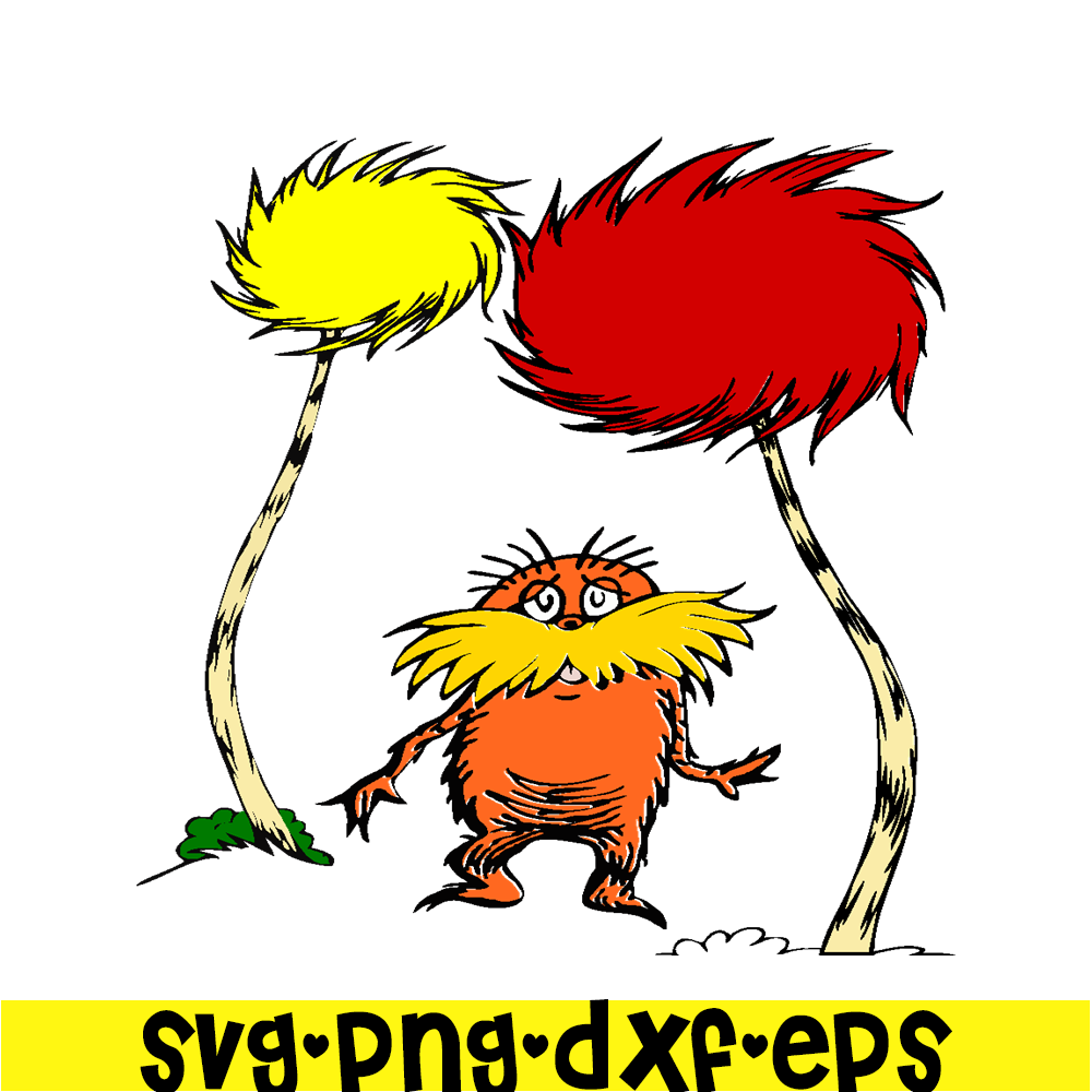 Lorax And His Trees SVG, Dr Seuss SVG, Dr. Seuss' the Lorax - Inspire ...