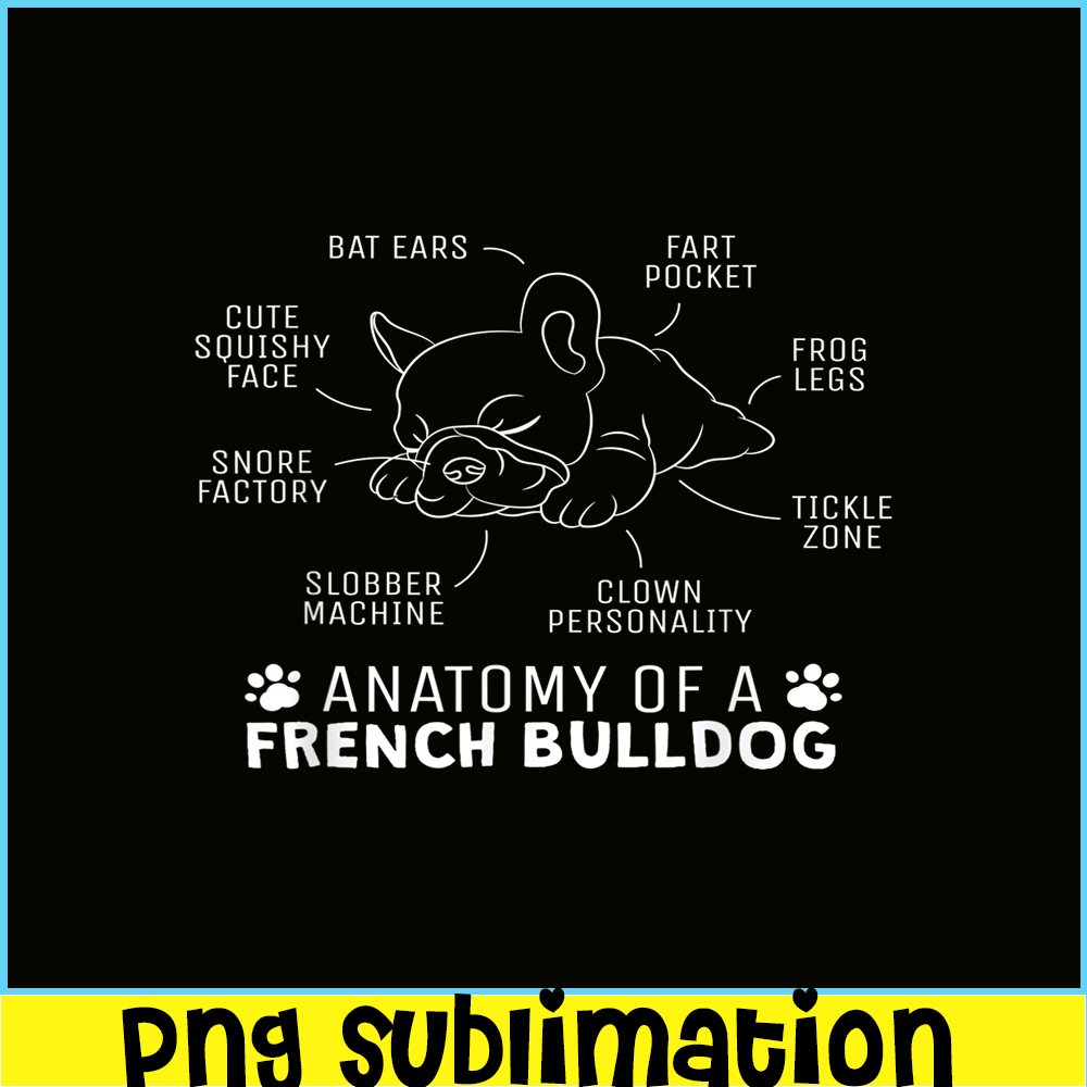 Anatomy Of A French Bulldog PNG, Frenchie Bulldog PNG, Frenc | Inspire ...