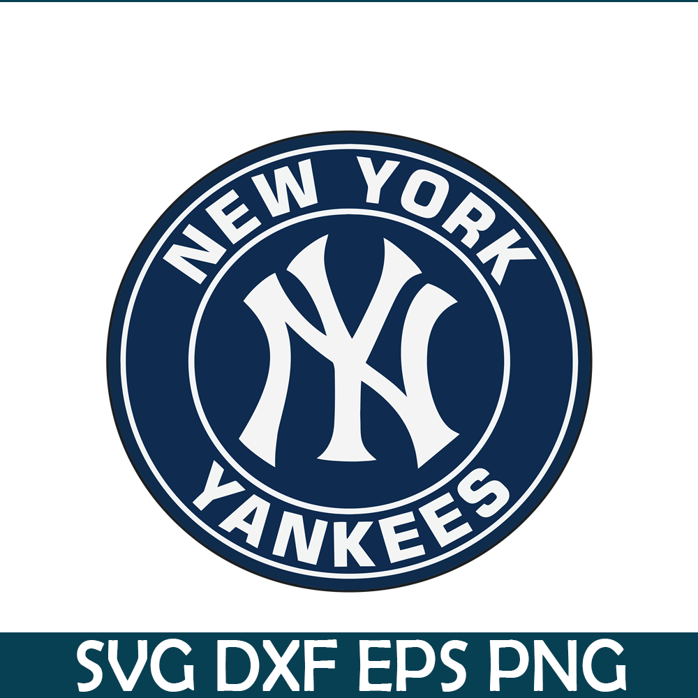 NewYork Yankees Logo SVG, Major League Baseball SVG, Basebal | Inspire ...