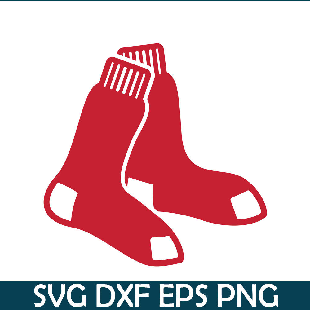 Boston Red Sox The Socks SVG PNG DXF EPS AI, Major League Ba | Inspire ...