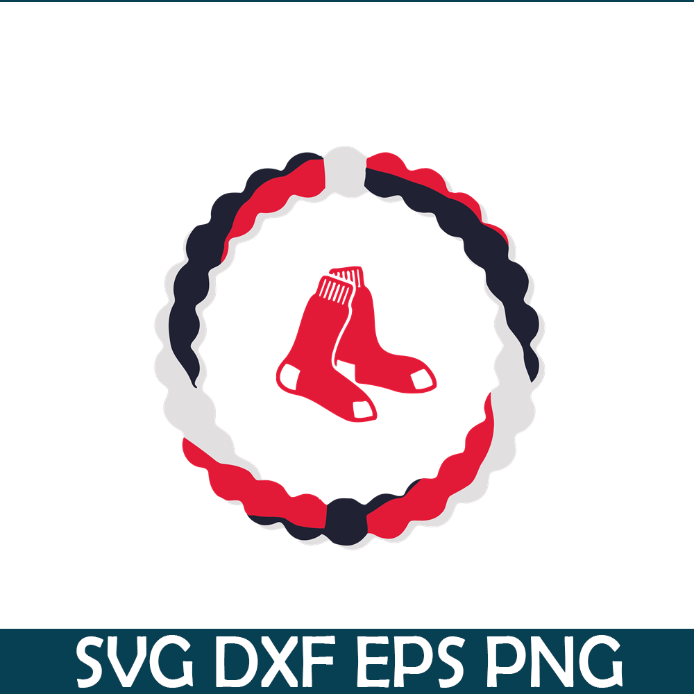 Boston Red Sox The Circle SVG PNG DXF EPS AI, Major League B - Inspire ...