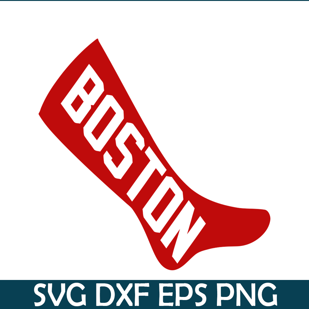 Boston The Red Sock SVG PNG DXF EPS AI, Major League Basebal | Inspire ...