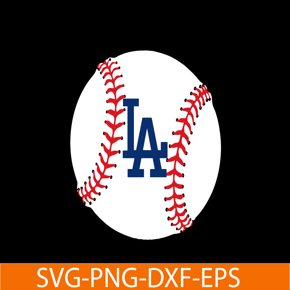 The Los Angeles Ball SVG, Major League Baseball SVG, MLB Lov | Inspire ...