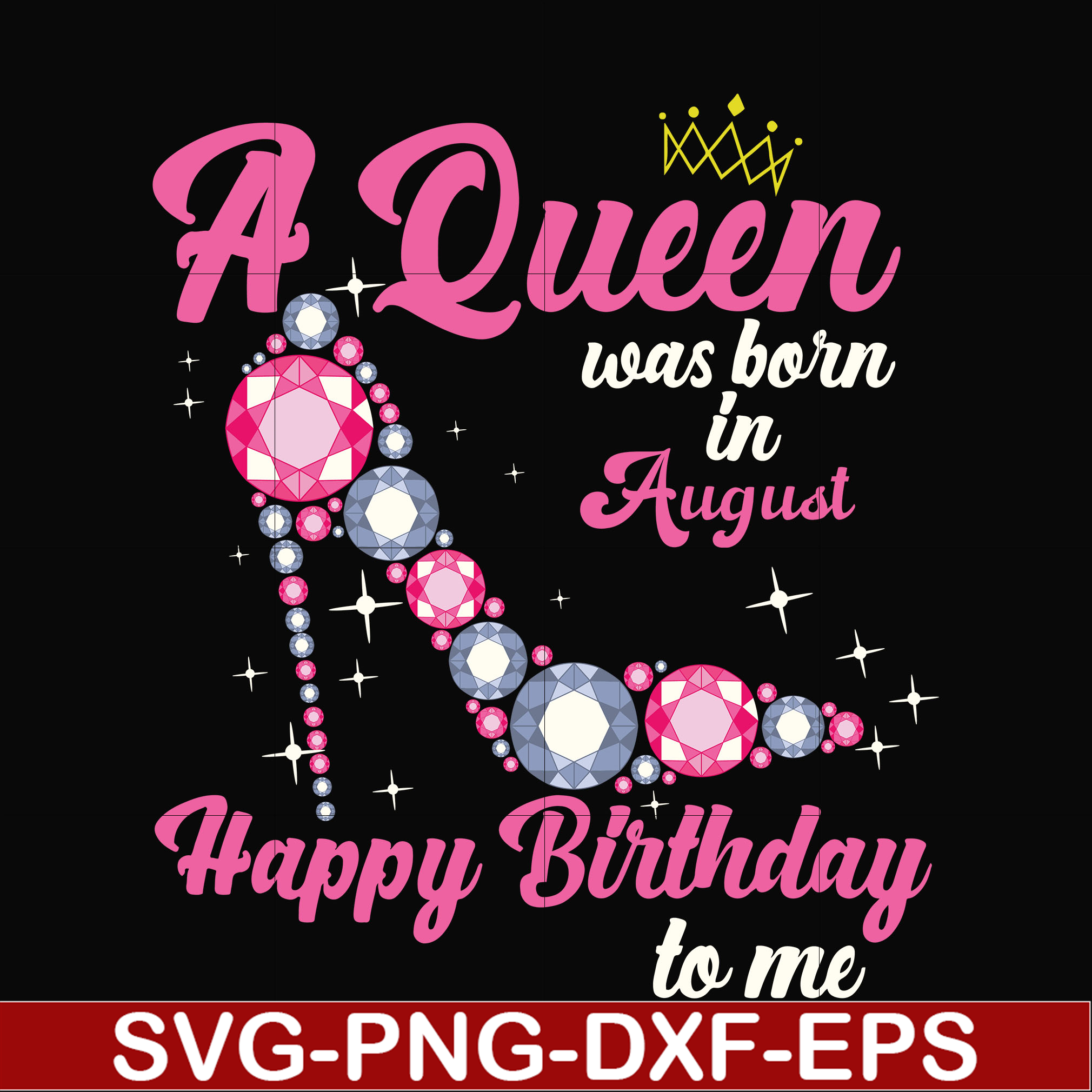 A queen was born in August svg, birthday svg, queens birthda - Inspire ...