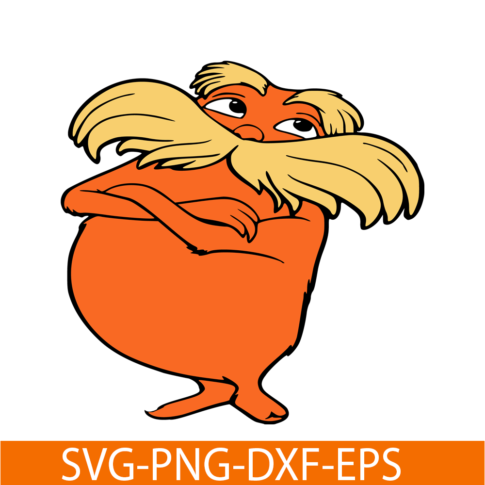Lorax Character SVG, Dr Seuss SVG, Dr. Seuss' the Lorax SVG | Inspire ...