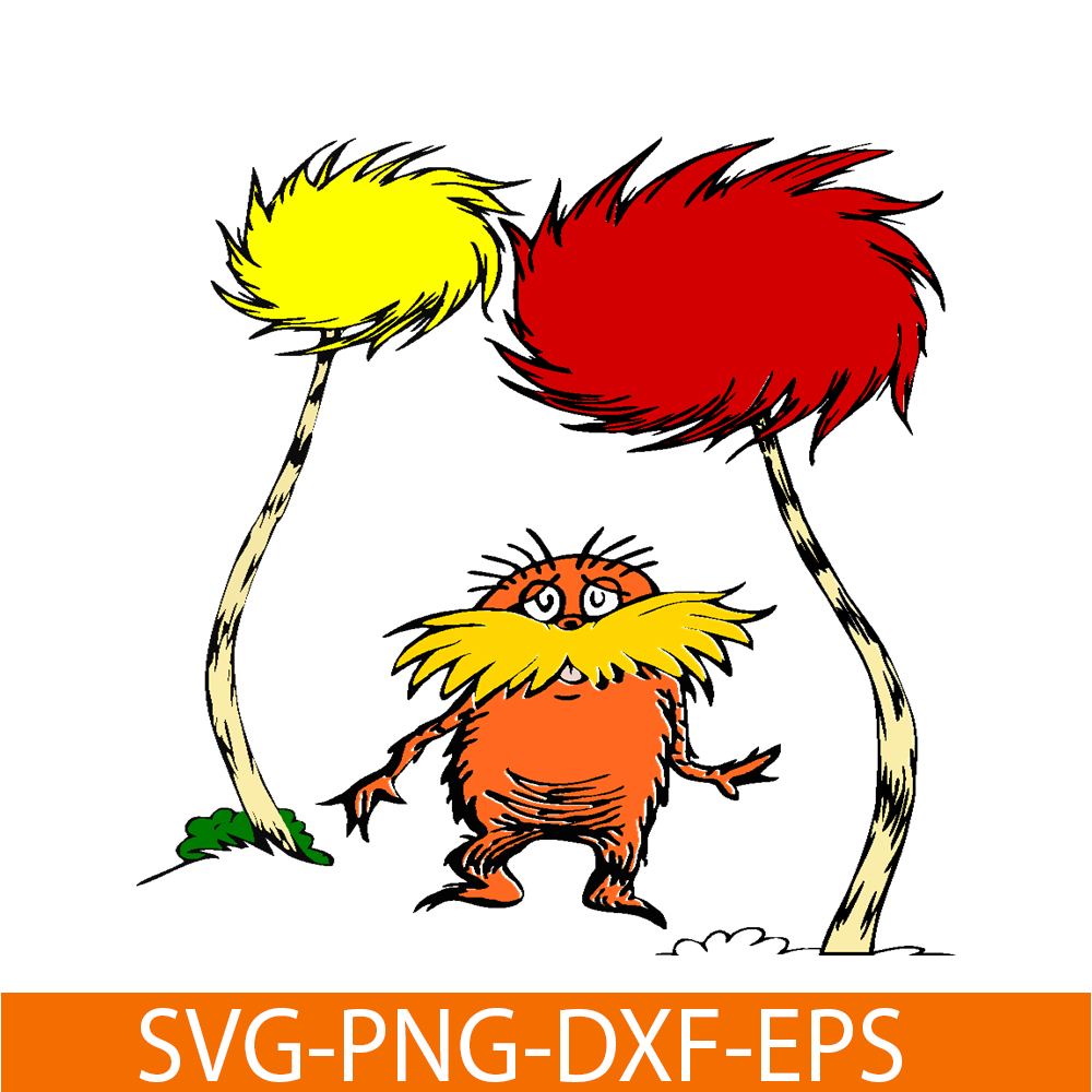 Lorax And His Trees SVG, Dr Seuss SVG, Dr. Seuss' the Lorax - Inspire ...