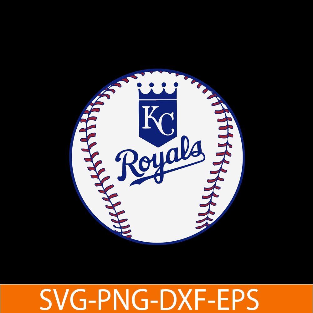KC Royals Ball SVG, Major League Baseball SVG, MLB Lovers SV | Inspire ...