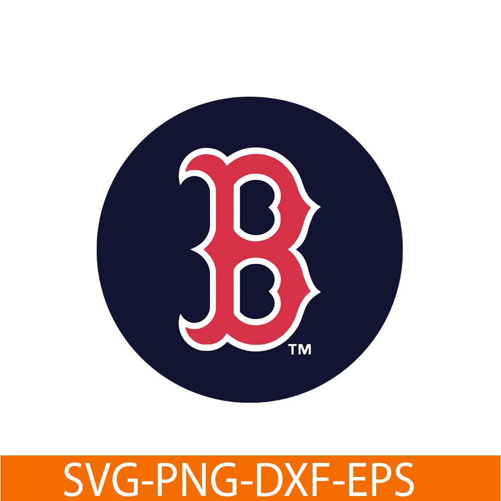 Boston Red Sox B Logo SVG PNG DXF EPS AI, Major League Baseb | Inspire ...