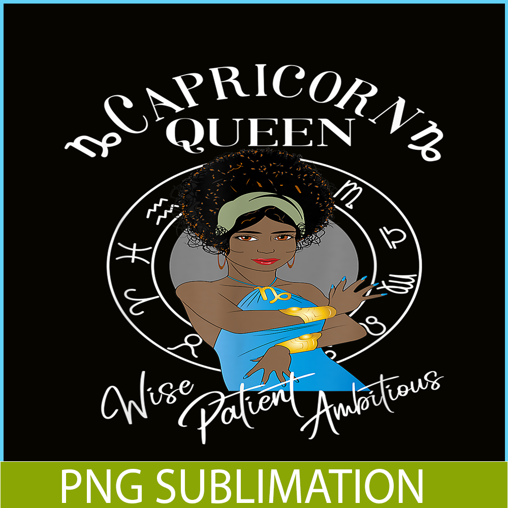 Capricorn Black Queen PNG Horoscope African PNG Capricorn Fe | Inspire ...