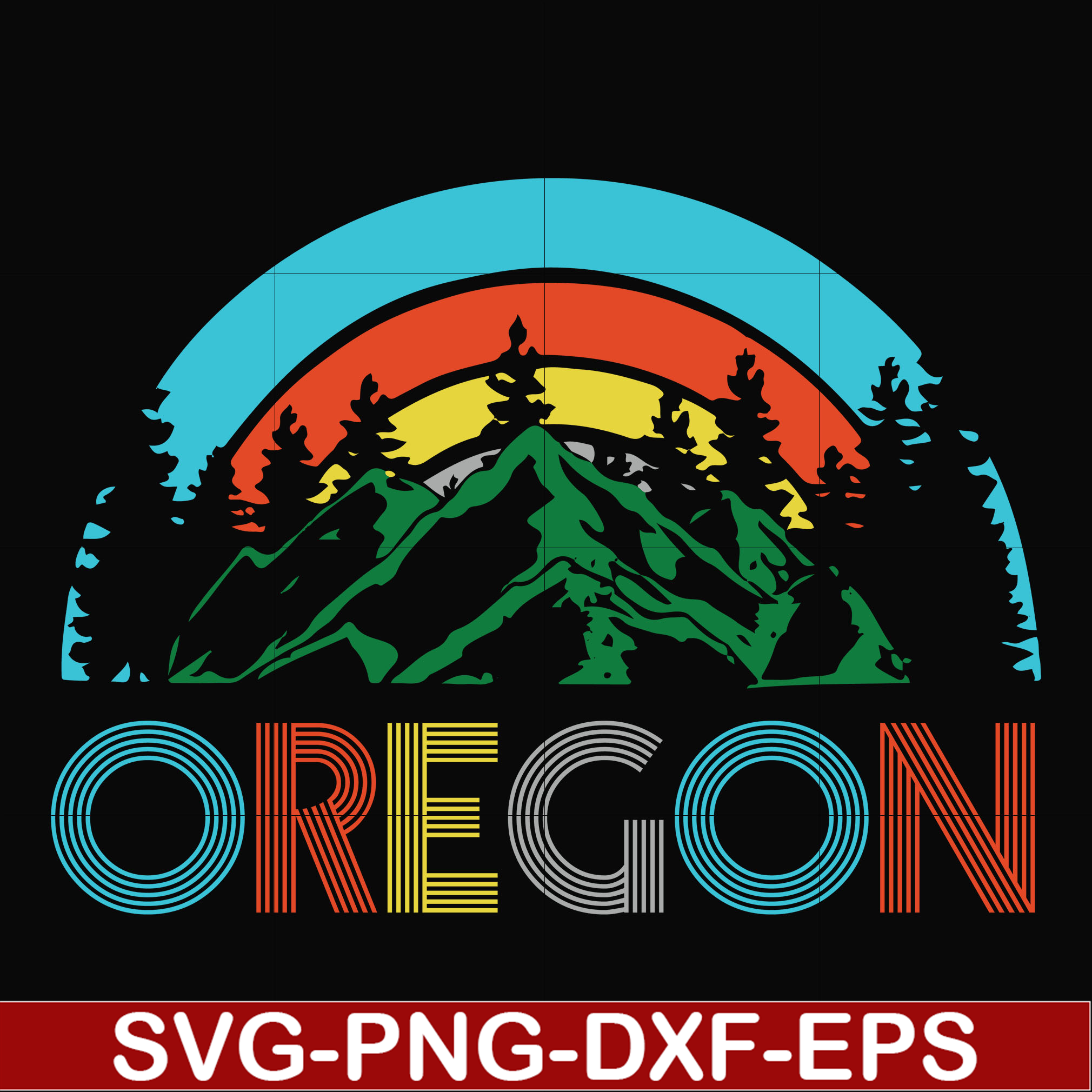 Oregon svg, camping svg, png, dxf, eps digital file CMP101 | Inspire Uplift