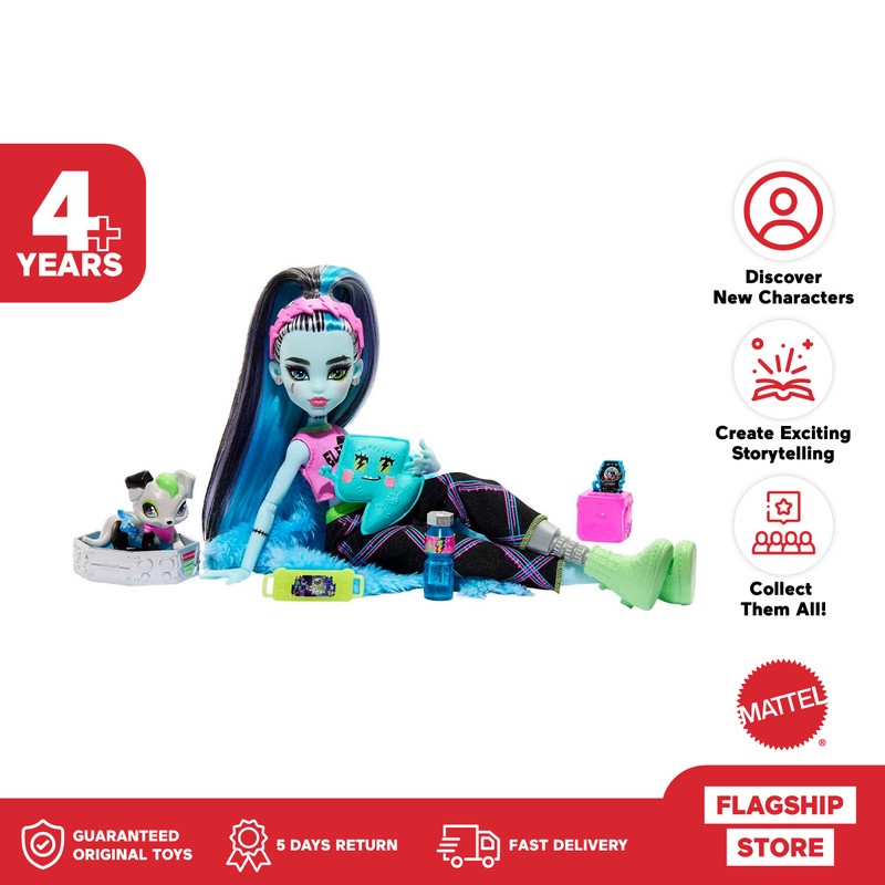 Monster High Creepover Party Series Frankie Stein Doll | Inspire Uplift