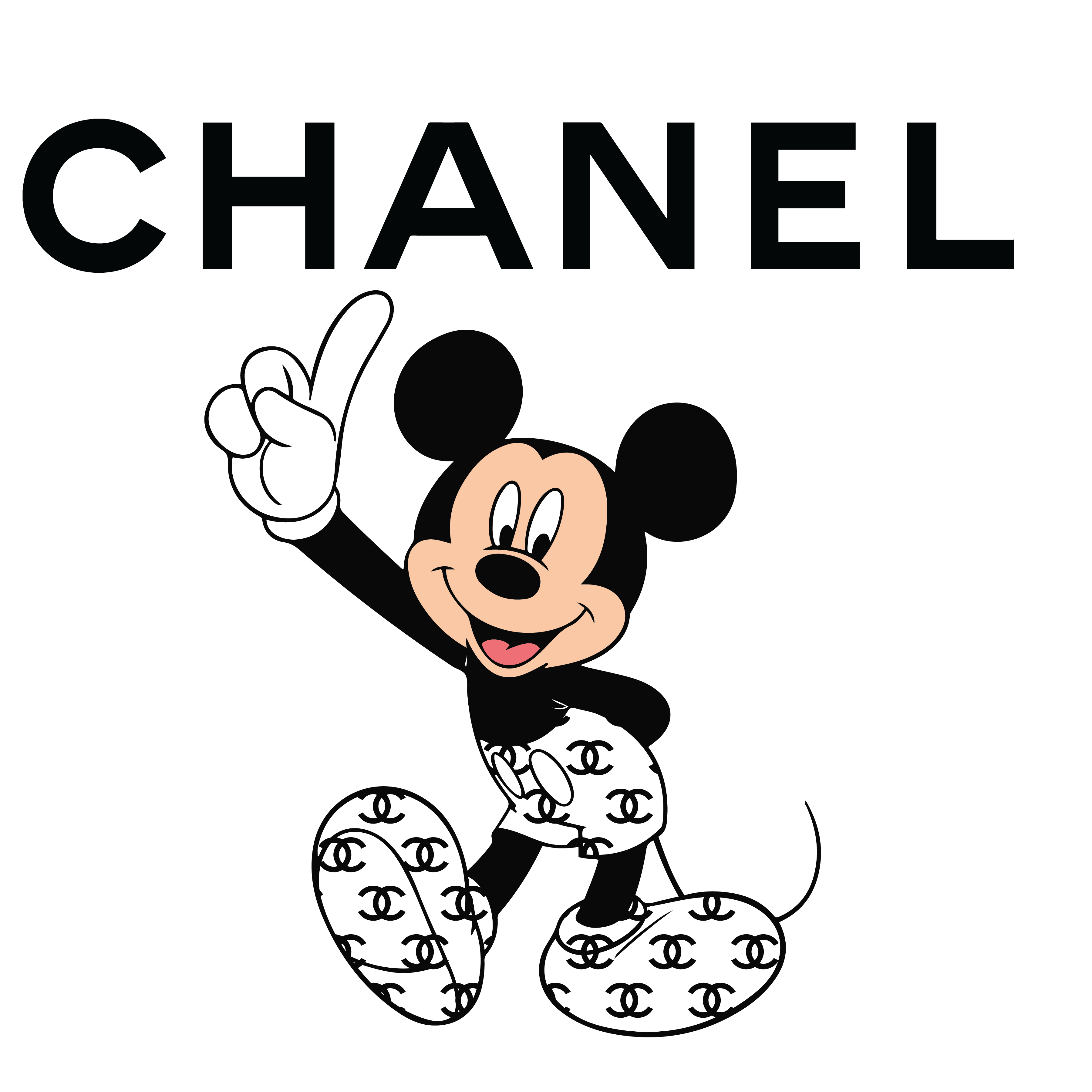 Mickey Chanel Svg-Minnie Chanel Svg-Minnie Mouse Svg-Mickey - Inspire ...