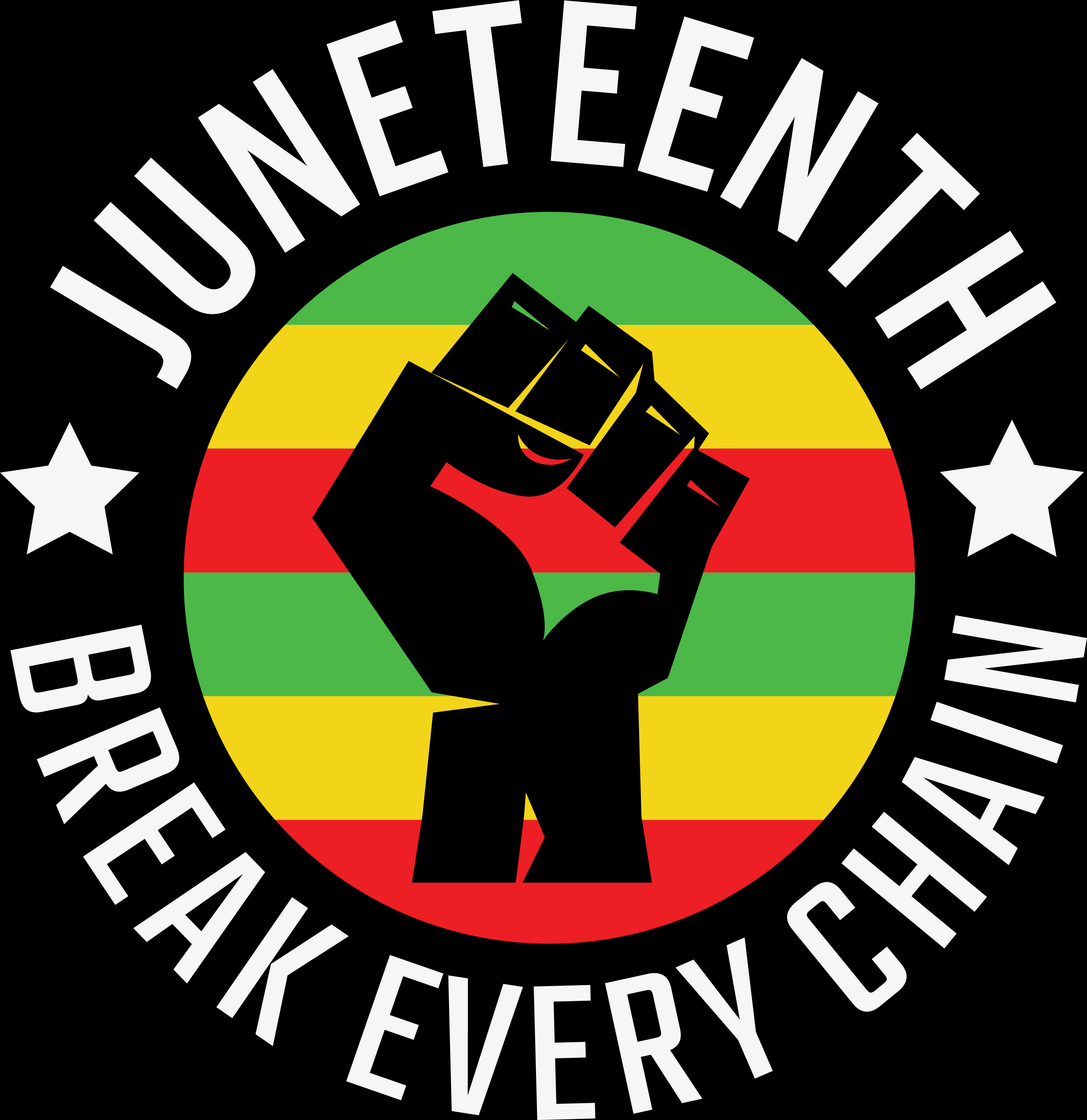 Juneteenth Break Every Chain Flag Svg, Juneteenth Svg, Junet - Inspire ...