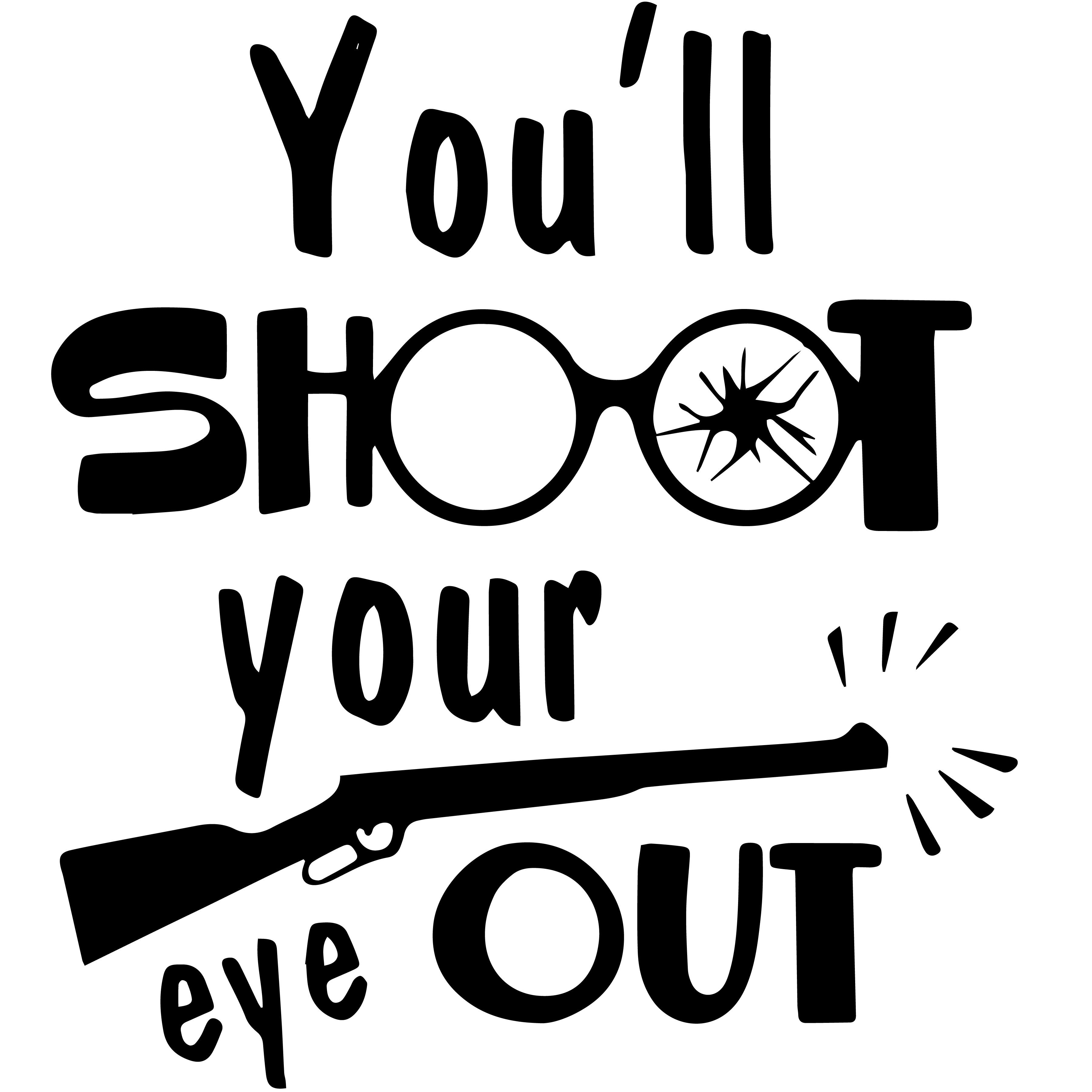 You'll Shoot Your Eye Out Svg, Funny Christmas Svg, Christma | Inspire ...