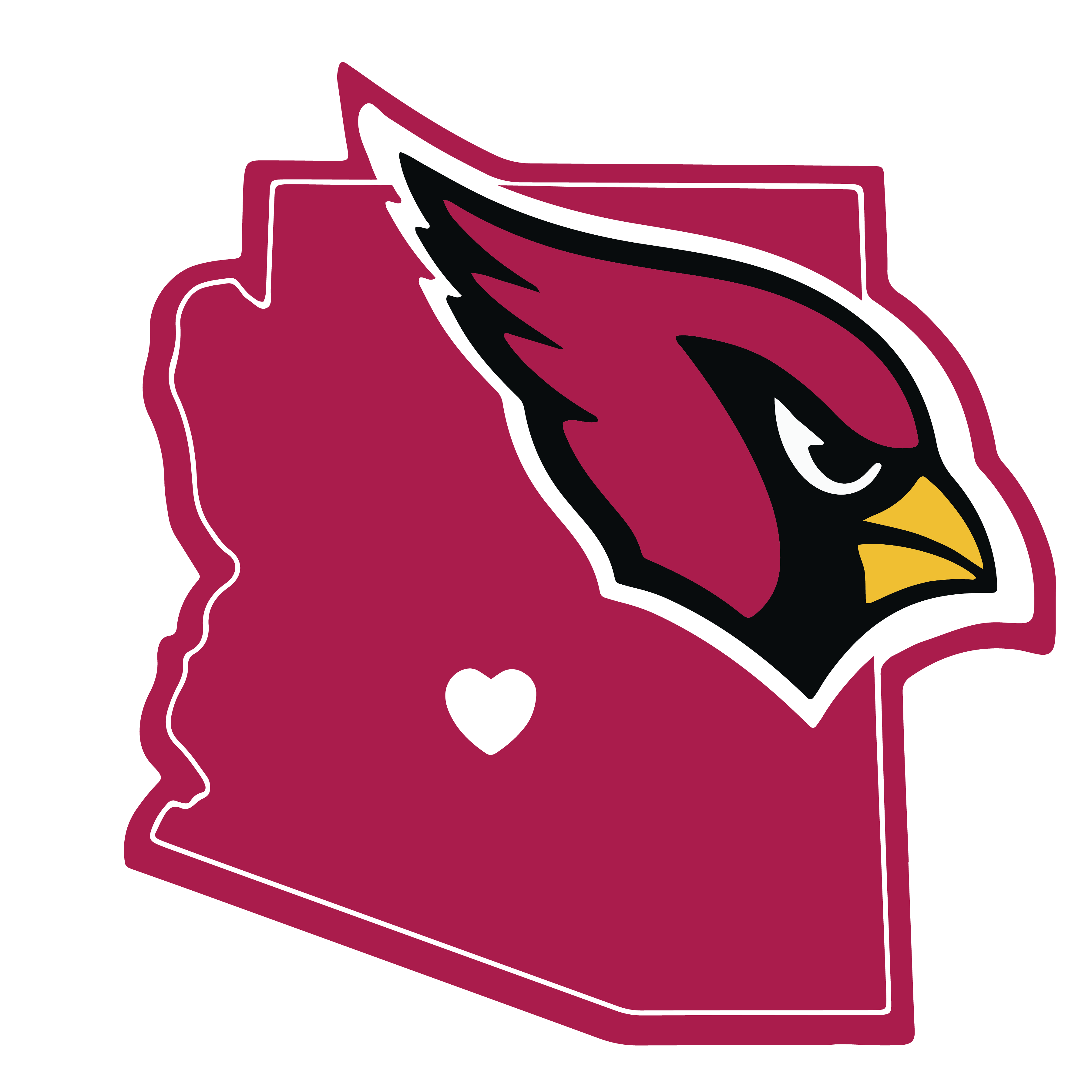 Arizona Cardinals Svg, Arizona Cardinals logo Svg, NFL Teams | Inspire ...