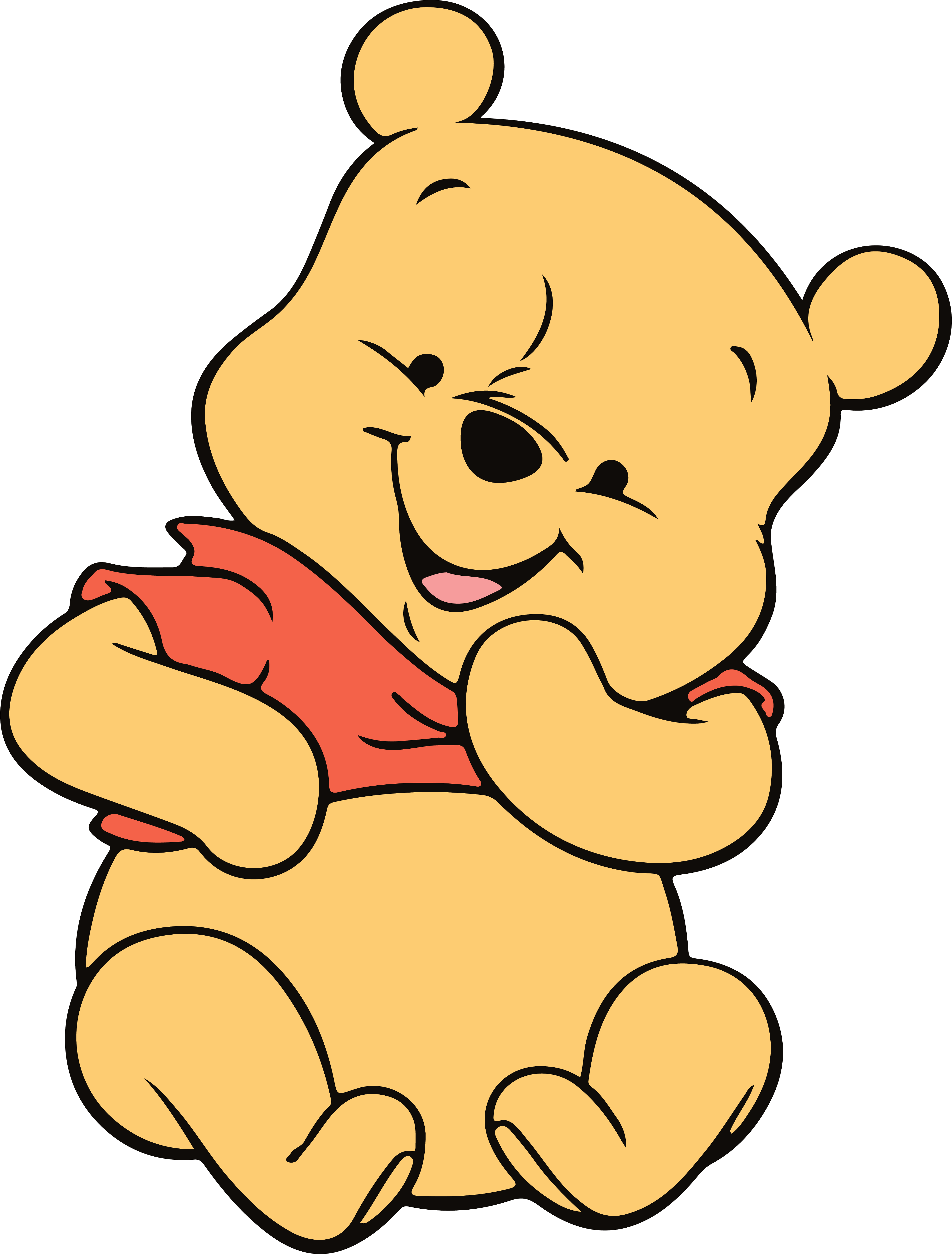 Baby pooh Svg, Winnie the pooh Svg, Winnie the pooh Png, Poo | Inspire ...