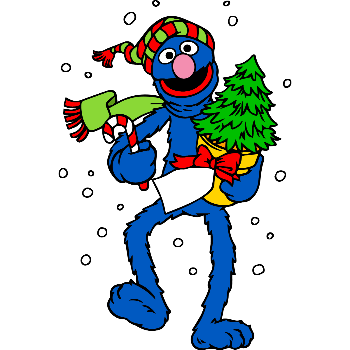Sesame street chrismas Svg, Sesam Street Svg, Monsters SVG, - Inspire ...