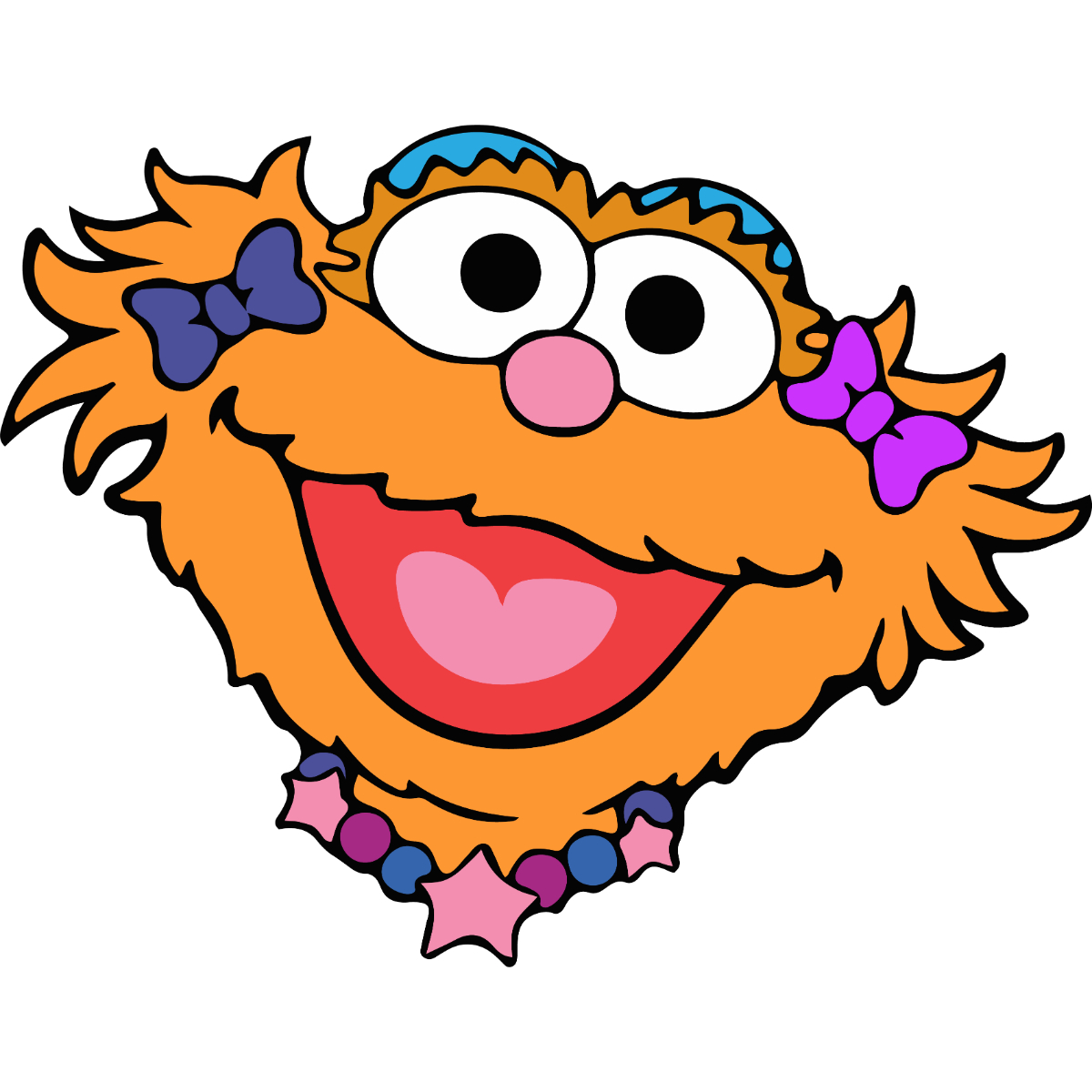 Elmo Svg, Sesame Street birthday boy Svg, Cookie Monsters SV | Inspire ...