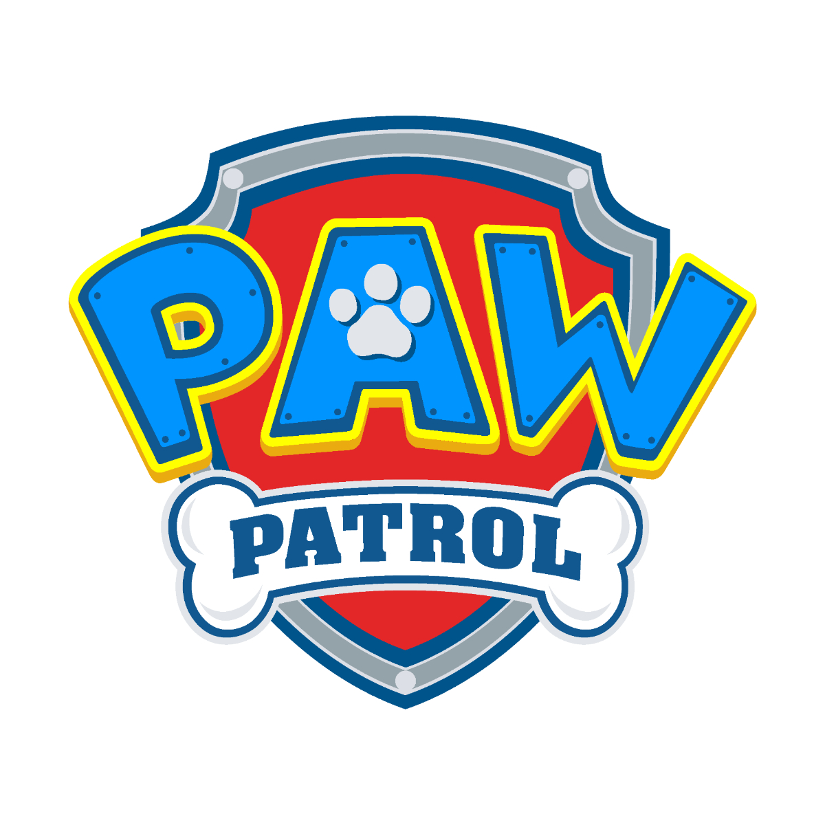 Paw Patrol Shield logo Png, Paw patrol Png, Paw patrol logo | Inspire ...