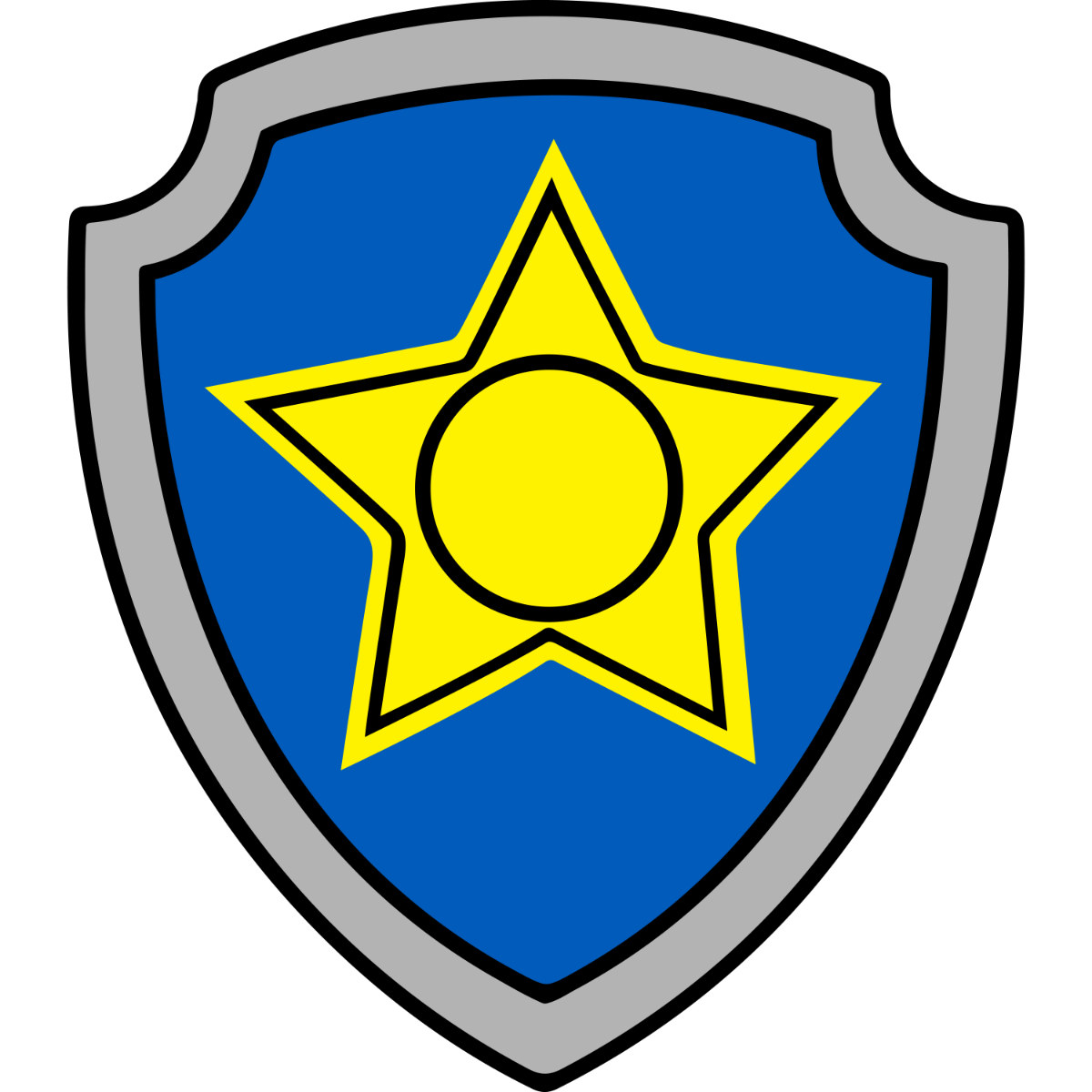Paw Patrol Badge Svg | Inspire Uplift