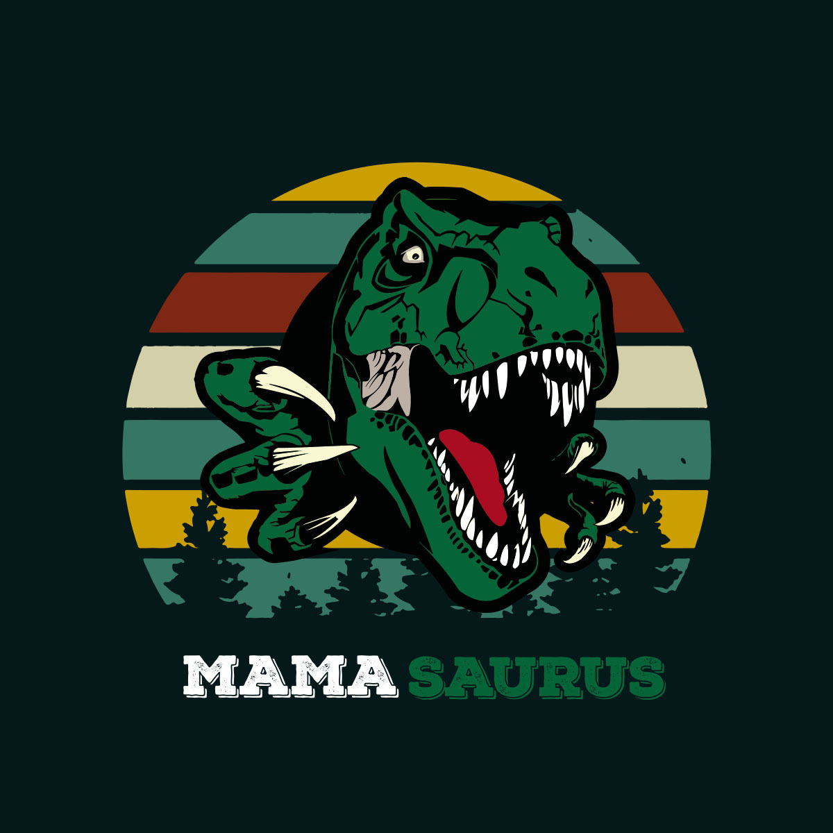 Mama Saurus Jurassic Park Logo Svg, Mothers Day Svg, Mothers | Inspire ...