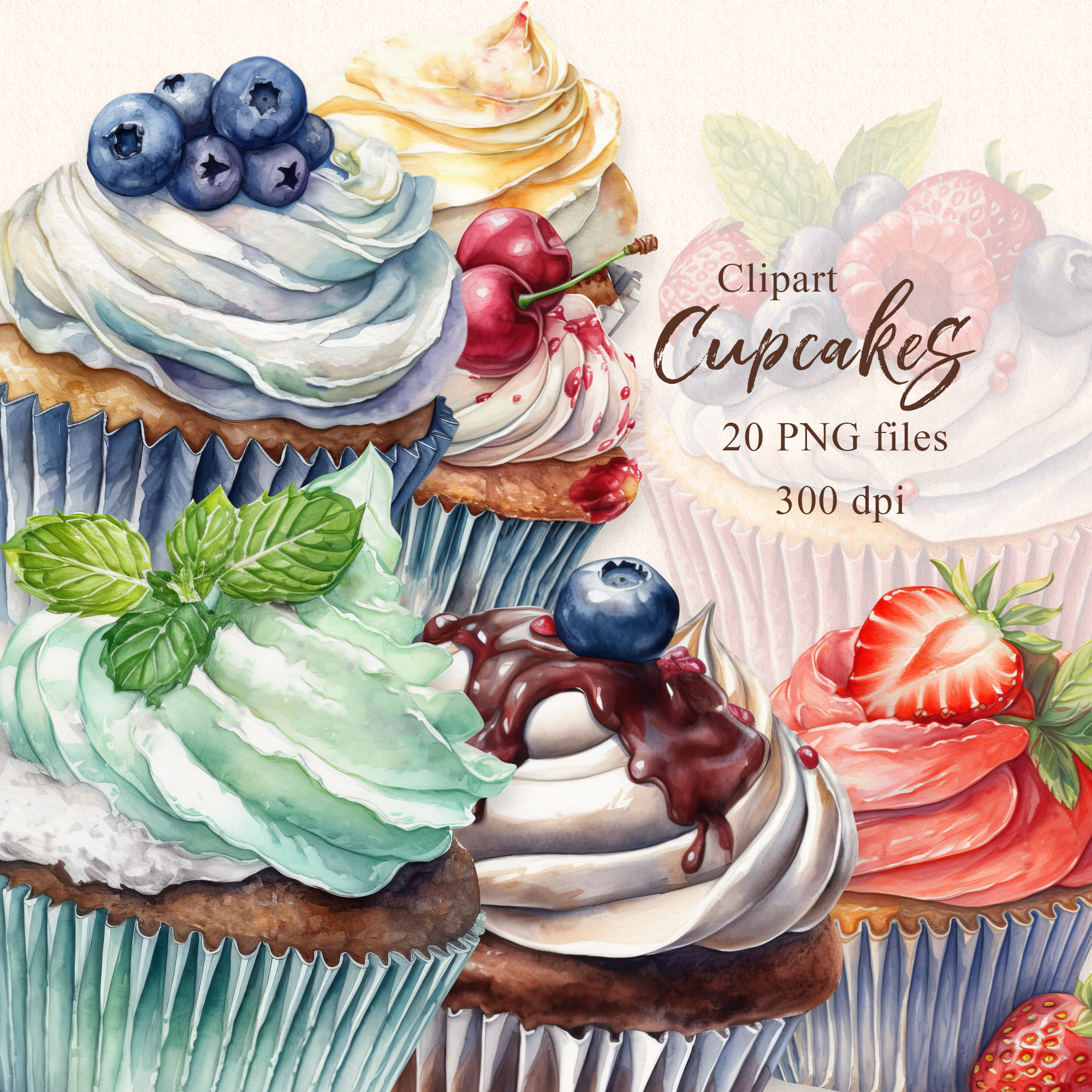 Cupcakes Clipart | Inspire Uplift