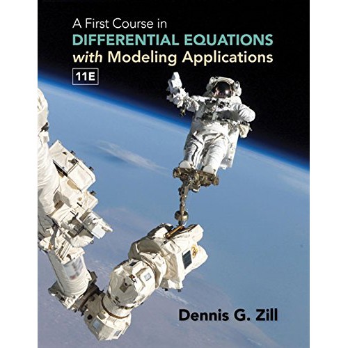 A First Course in Differential Equations with Modeling Appli | Inspire ...