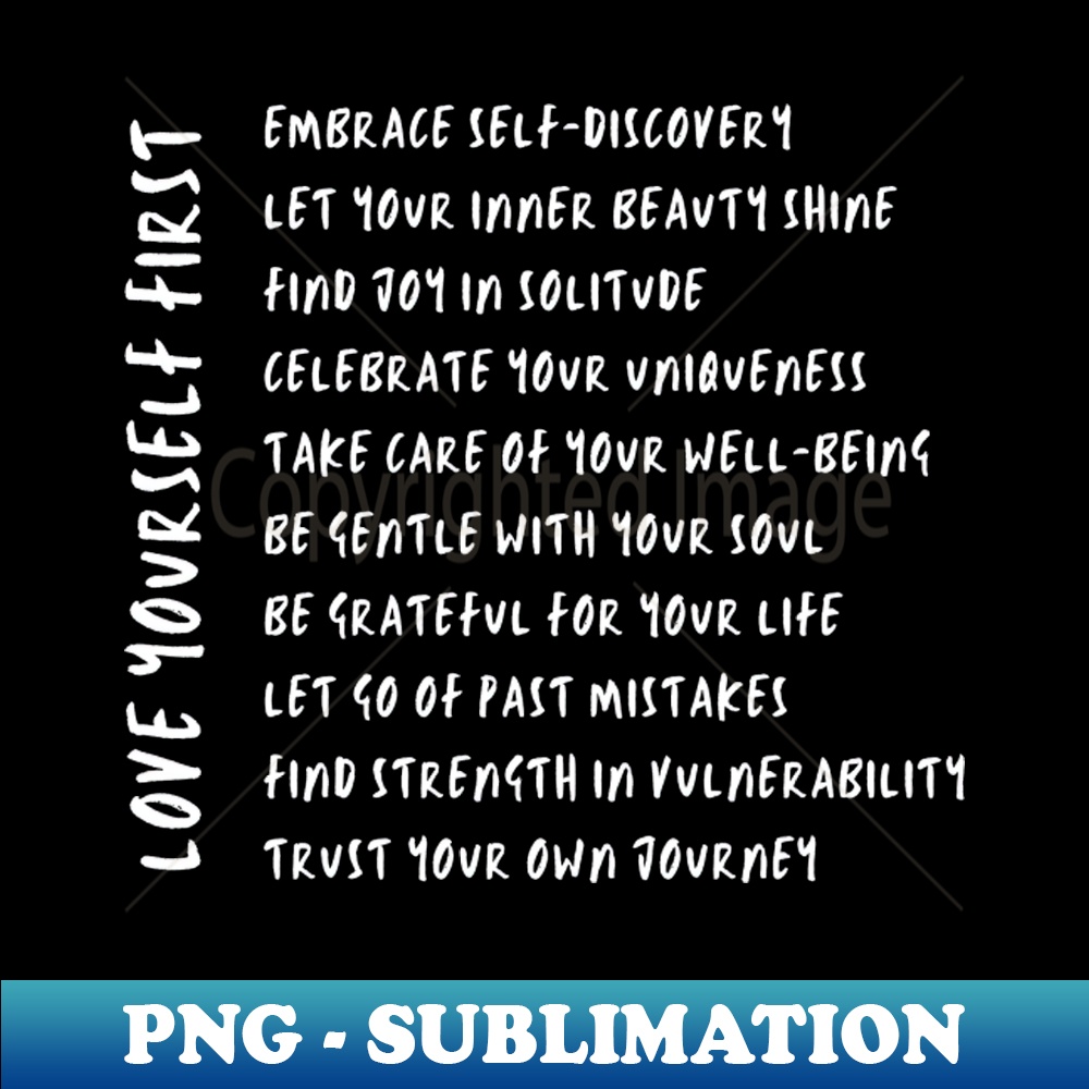 Embrace self-discovery - PNG Sublimation Digital Download - | Inspire Uplift