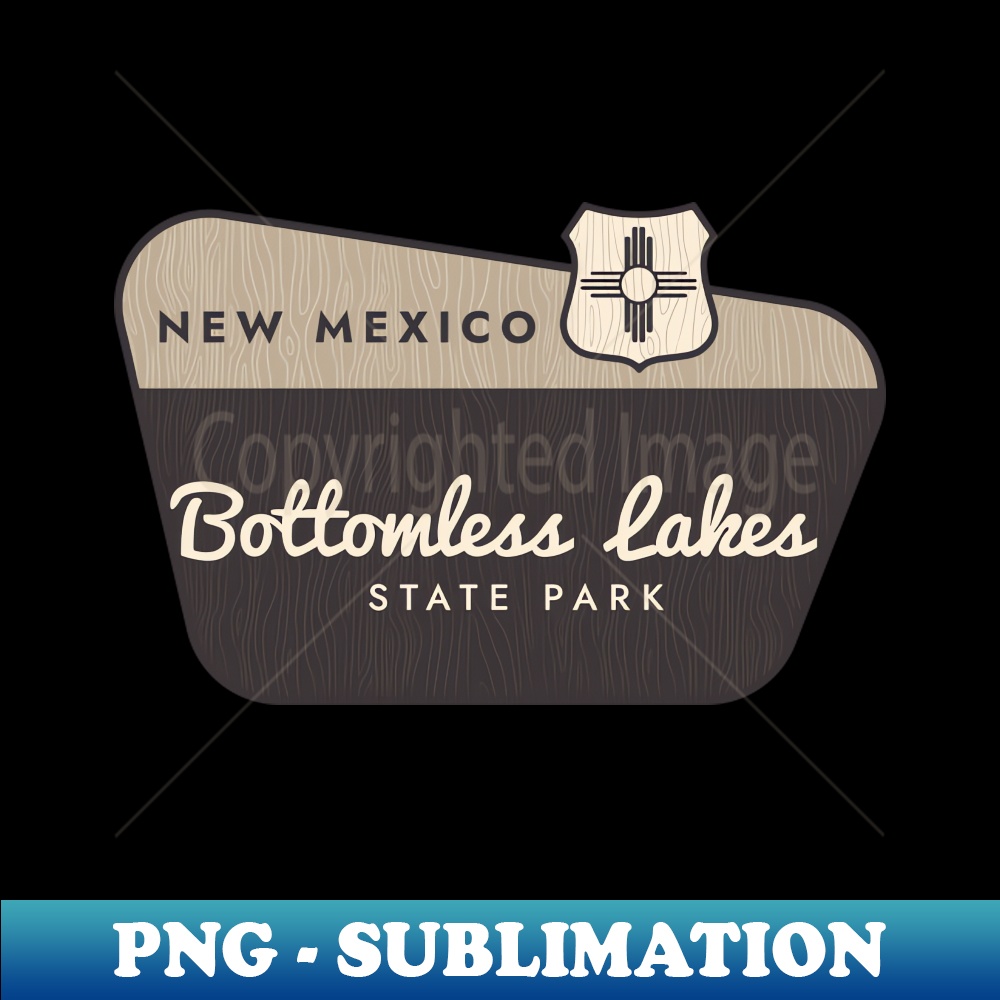 Bottomless Lakes State Park New Mexico Welcome Sign - Modern | Inspire ...