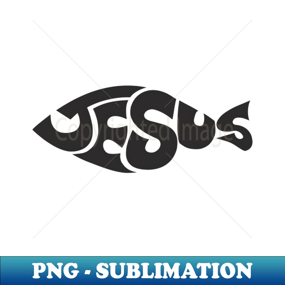 Christian Sign Fish Emblem Jesus - Aesthetic Sublimation Dig | Inspire ...