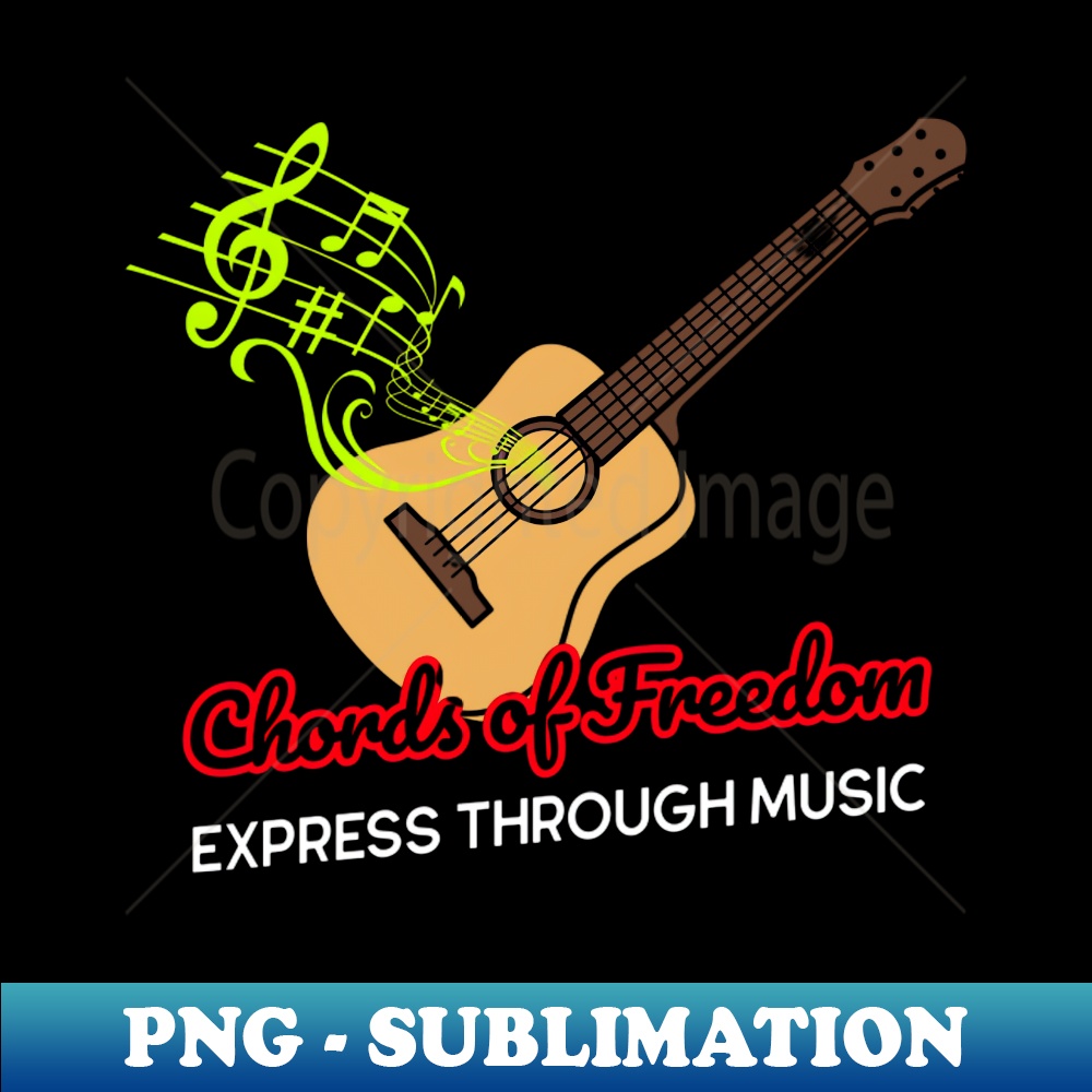 Chords of Freedom Express Through Music - High-Quality PNG S | Inspire ...