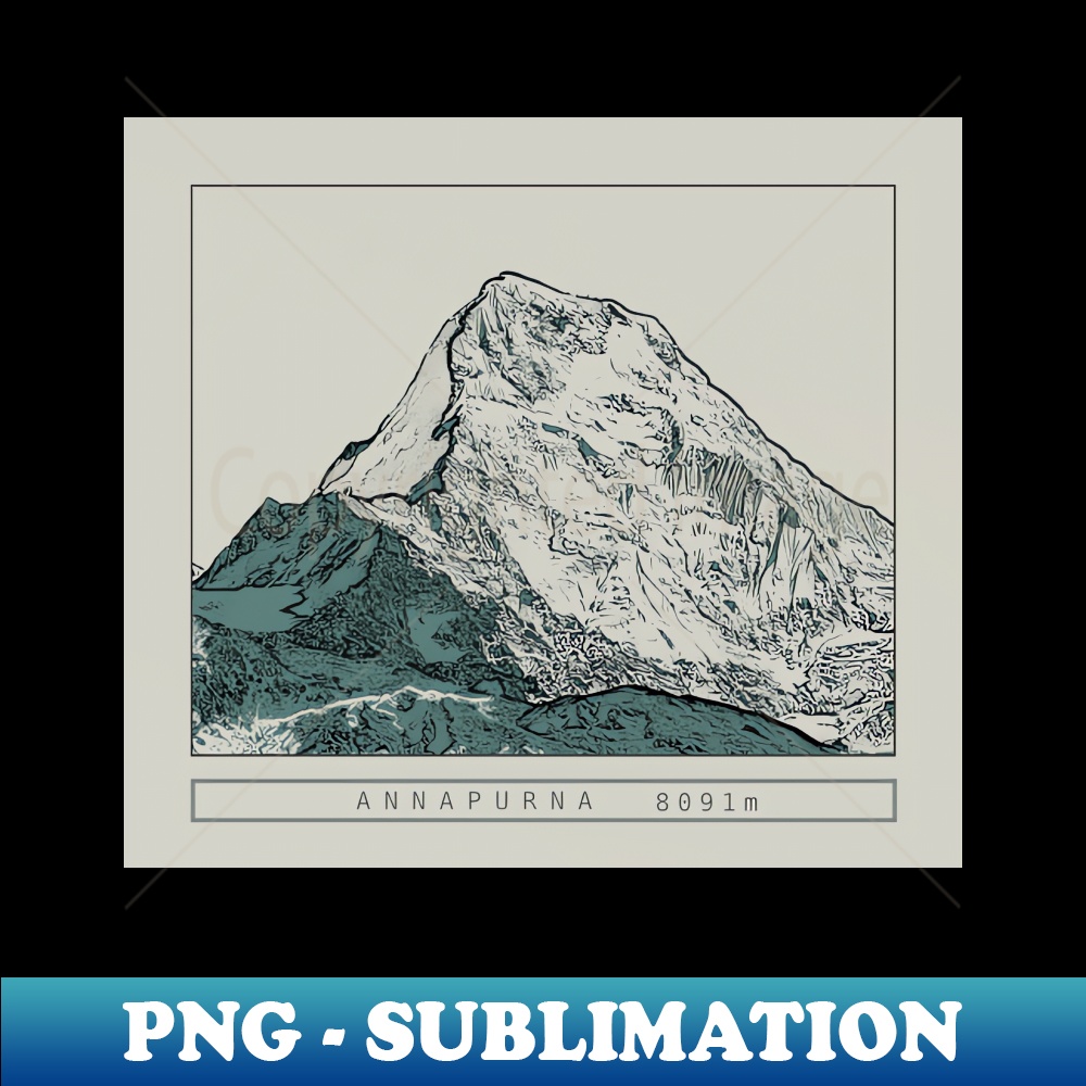Annapurna - PNG Transparent Digital Download File for Sublim - Inspire ...