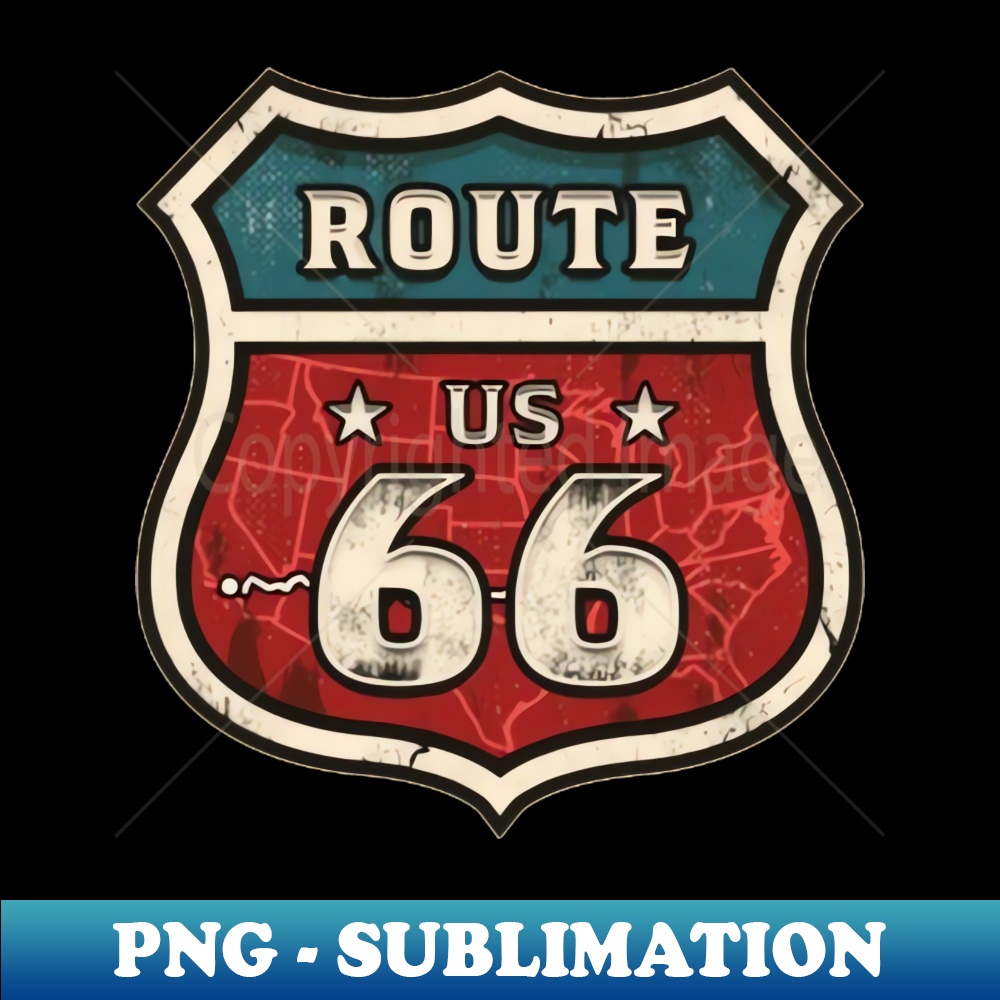 Classic Route Map - PNG Transparent Sublimation File - Enhan | Inspire ...
