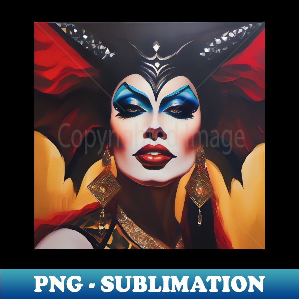 Drag Queen Demon - Aesthetic Sublimation Digital File - Crea | Inspire ...